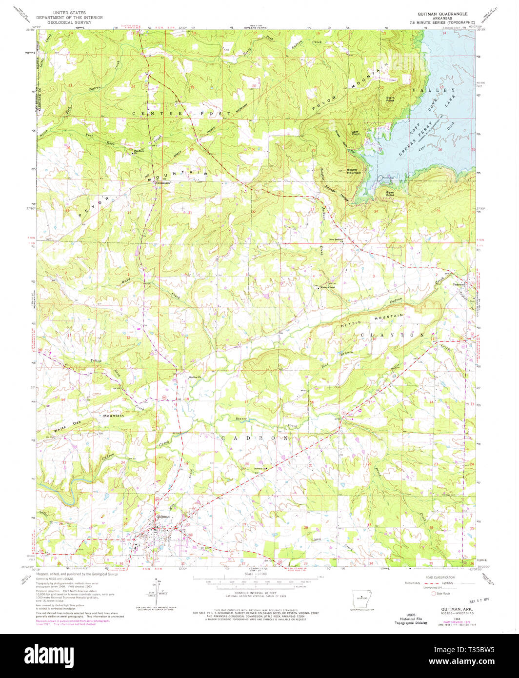 Map of quitman hi-res stock photography and images - Alamy
