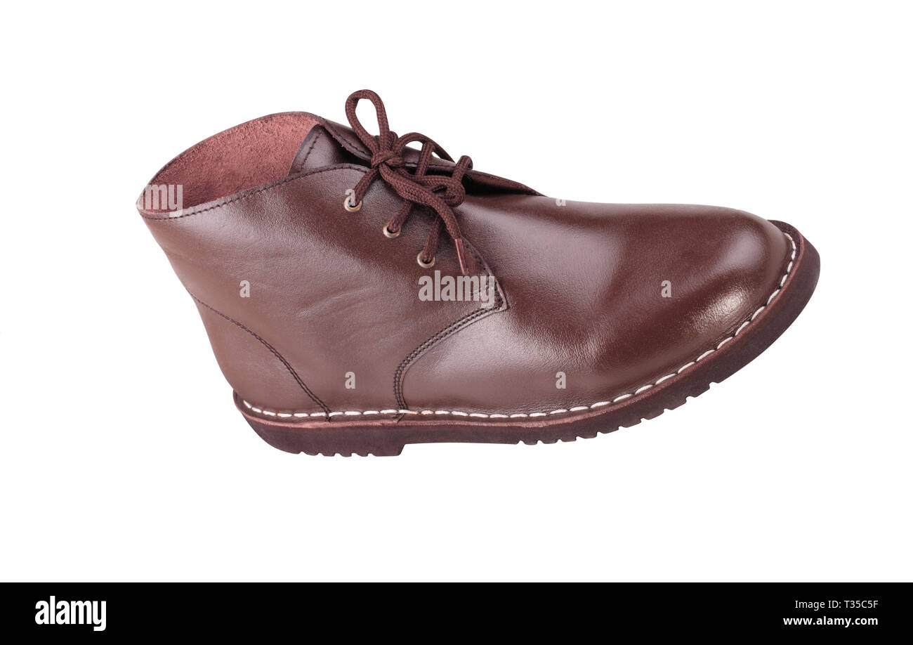 One Shoe Isolated Stock Photo - Alamy