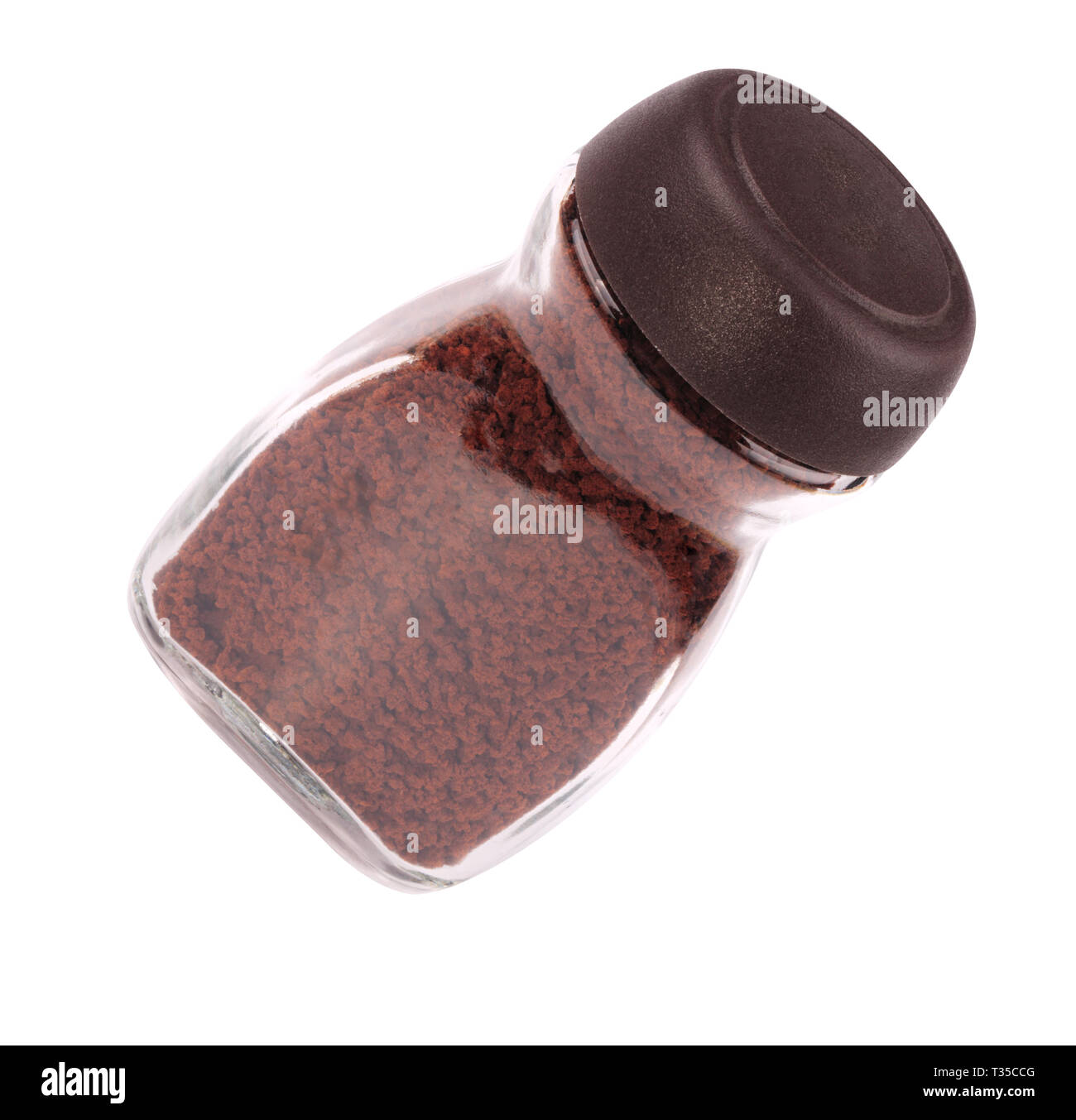 Jar of Instant Coffee Isolated Stock Photo - Alamy