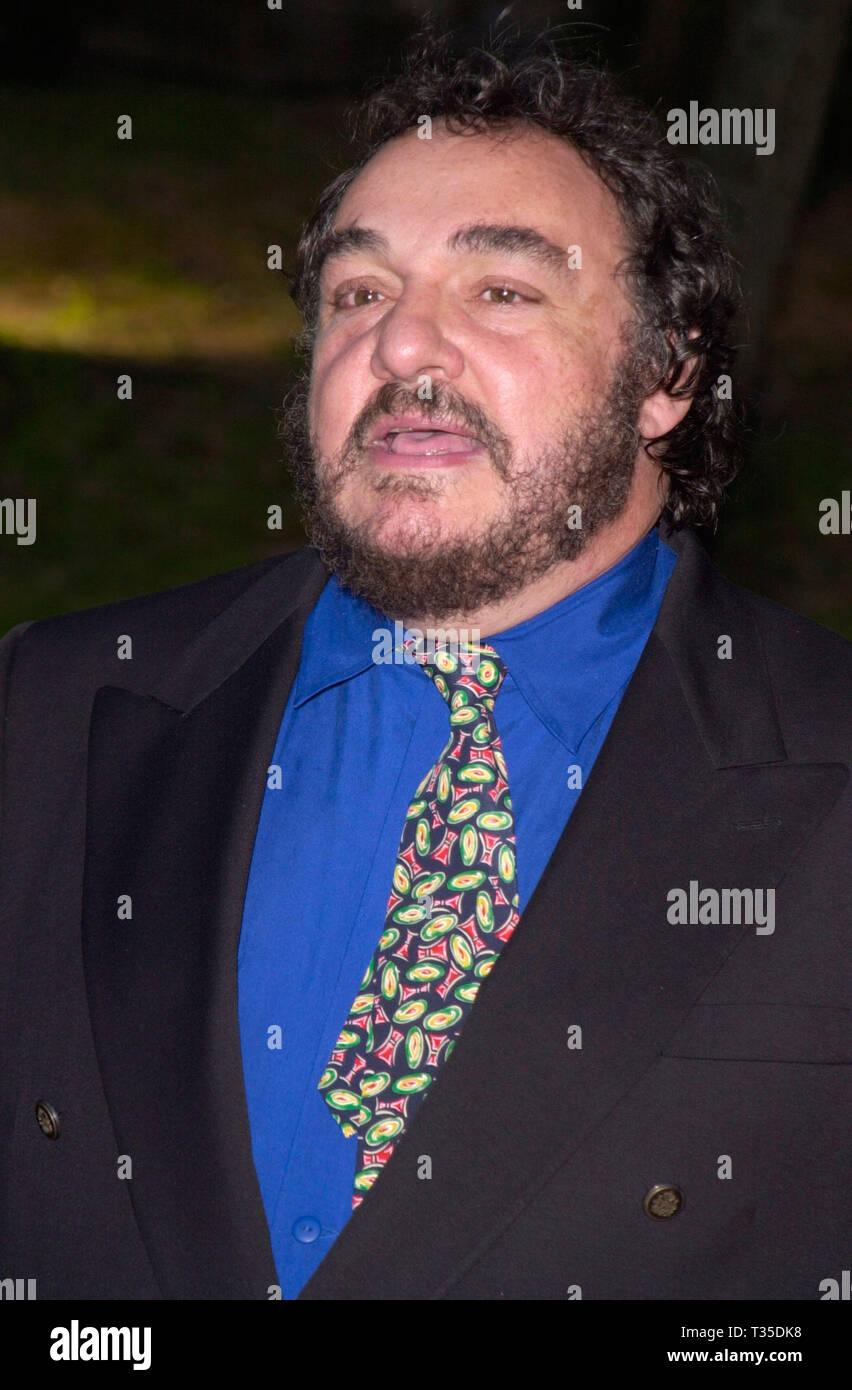 CANNES, FRANCE. May 13, 2001: Actor JOHN RHYS-DAVIES at party in Cannes ...