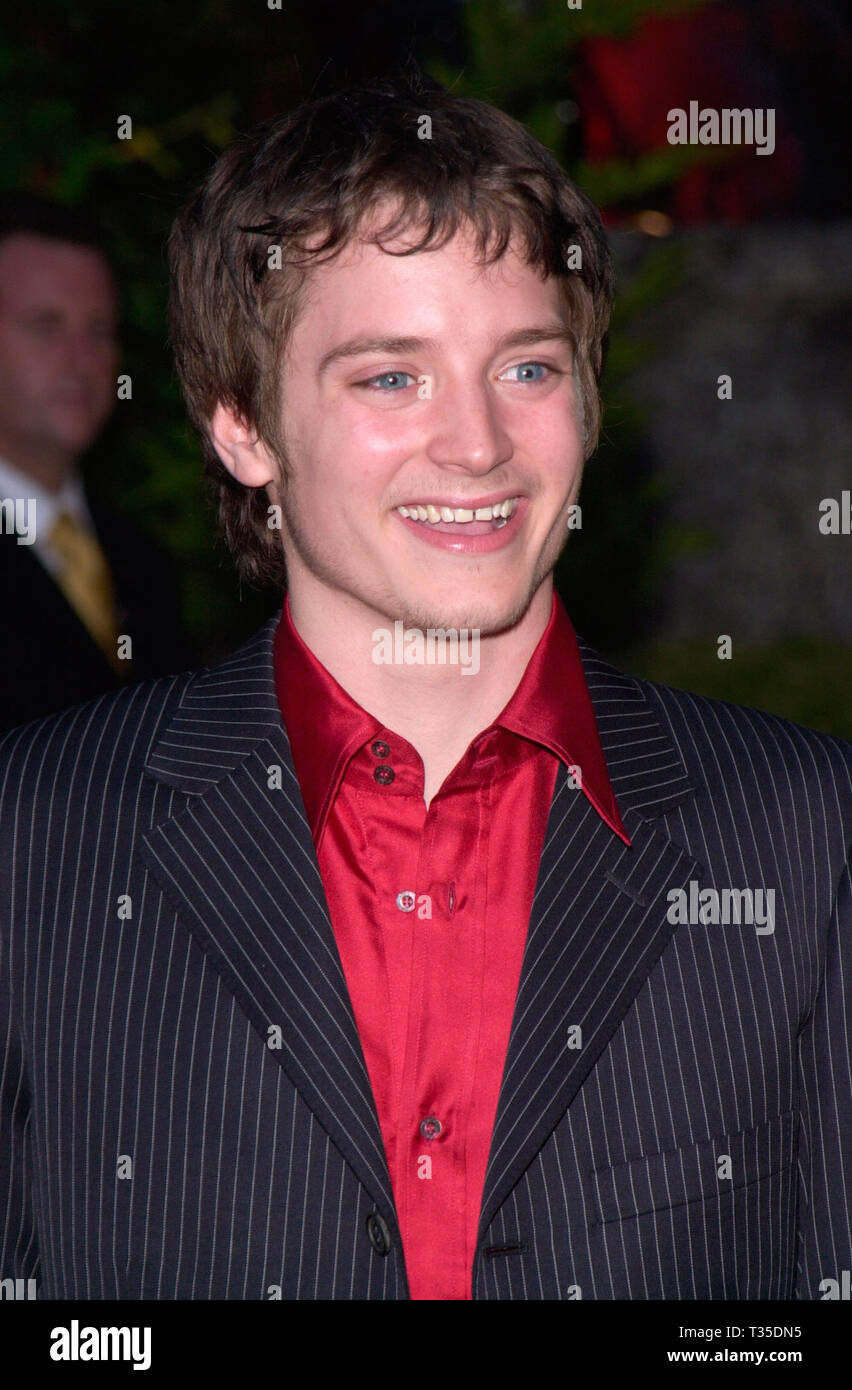 CANNES, FRANCE. May 13, 2001: Actor ELIJAH WOOD at party in Cannes to ...