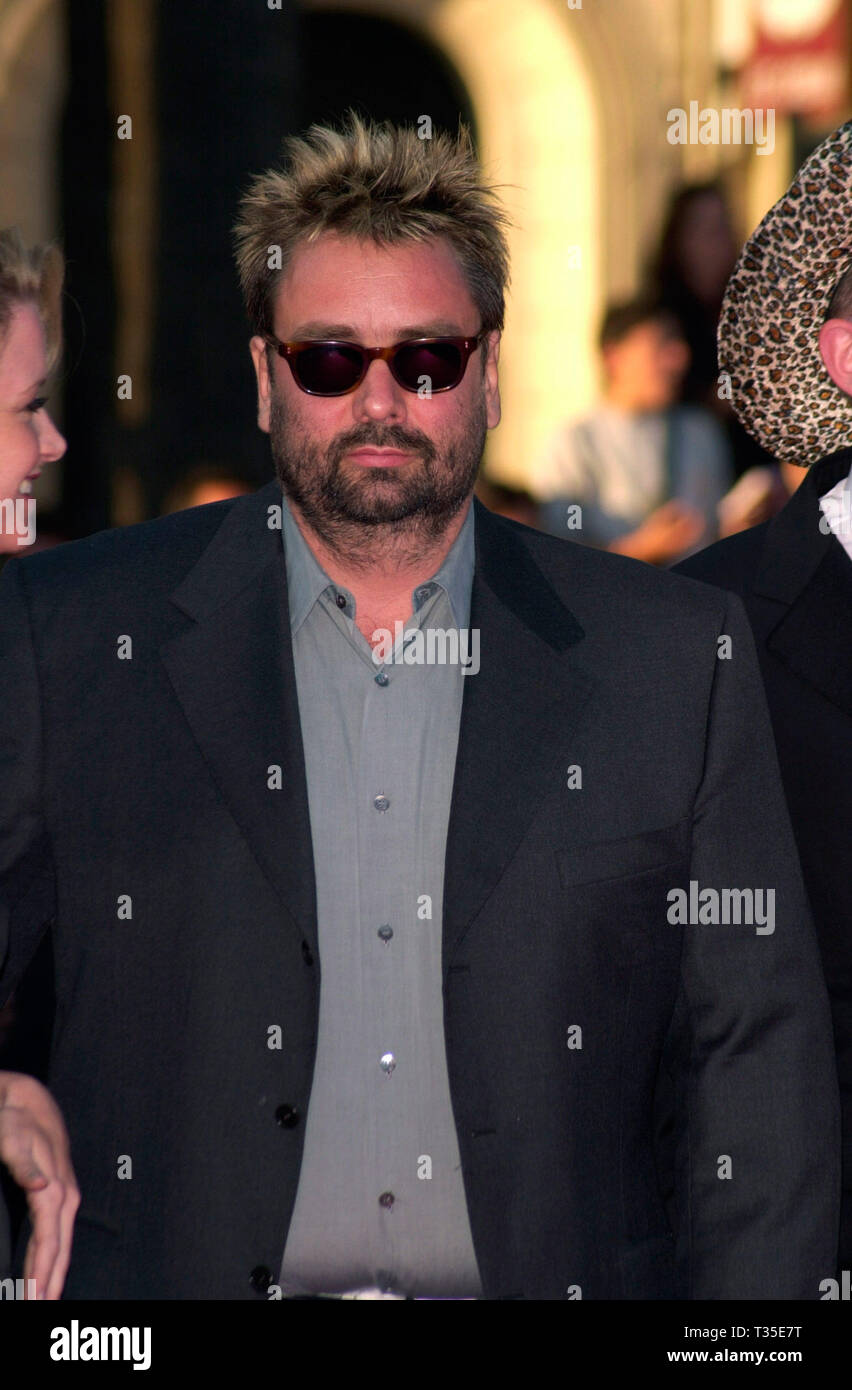 CANNES, FRANCE. May 12, 2001: Director LUC BESSON at the premiere of ...