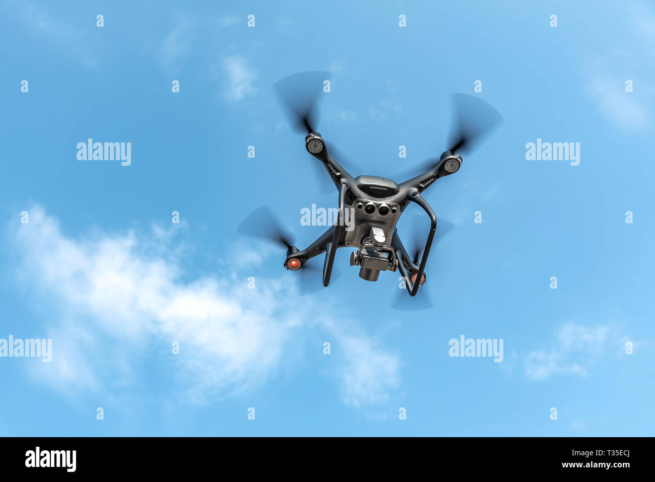 Drone in the sky Stock Photo - Alamy