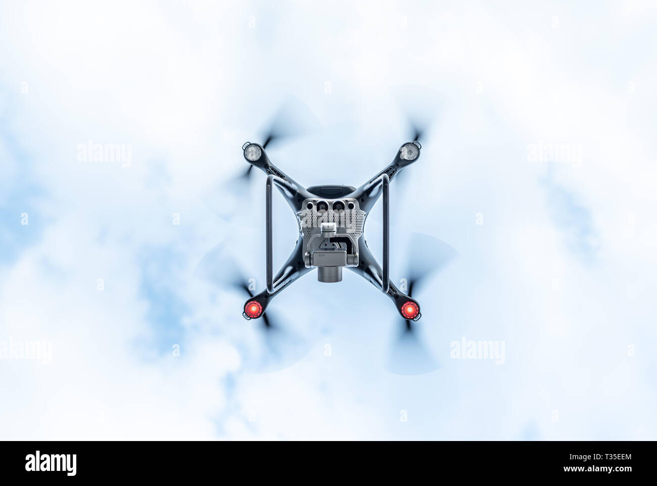 Drone in the sky Stock Photo - Alamy