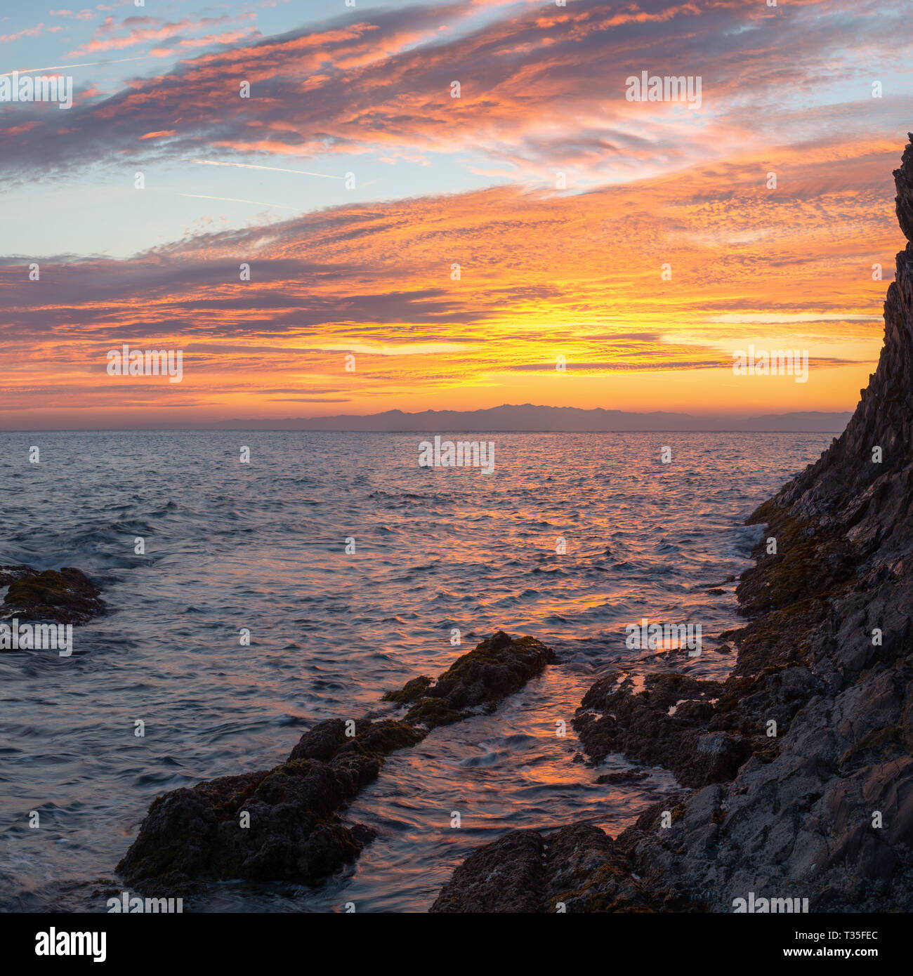 Nervi promenade hi-res stock photography and images - Alamy