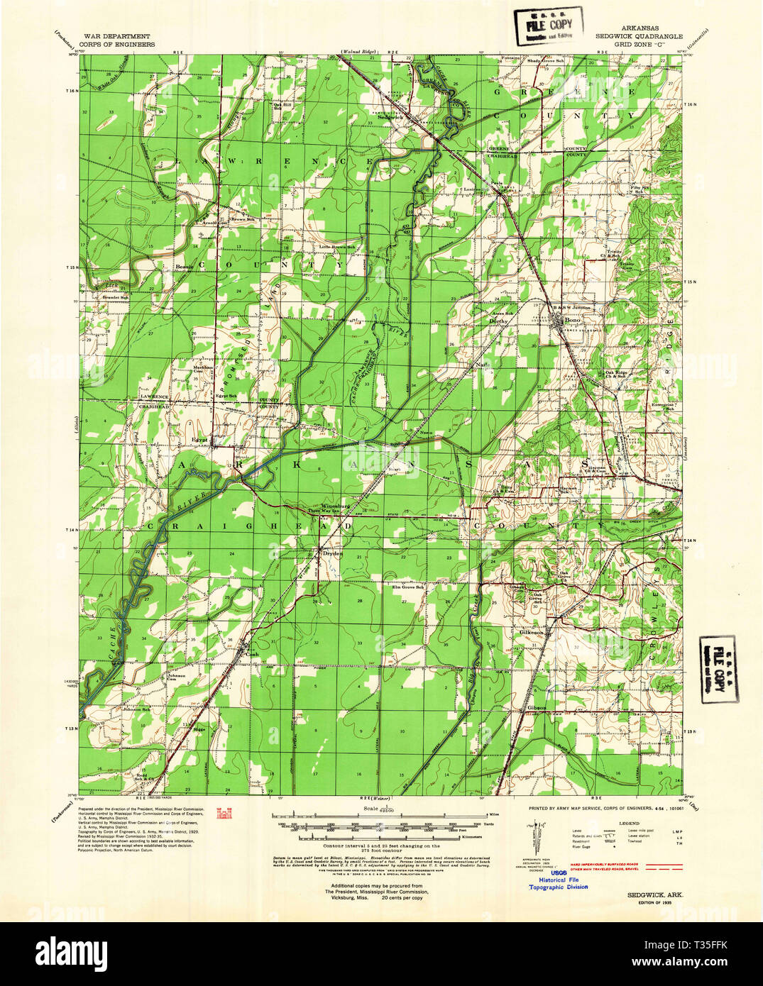 Map of sedgwick hi-res stock photography and images - Alamy