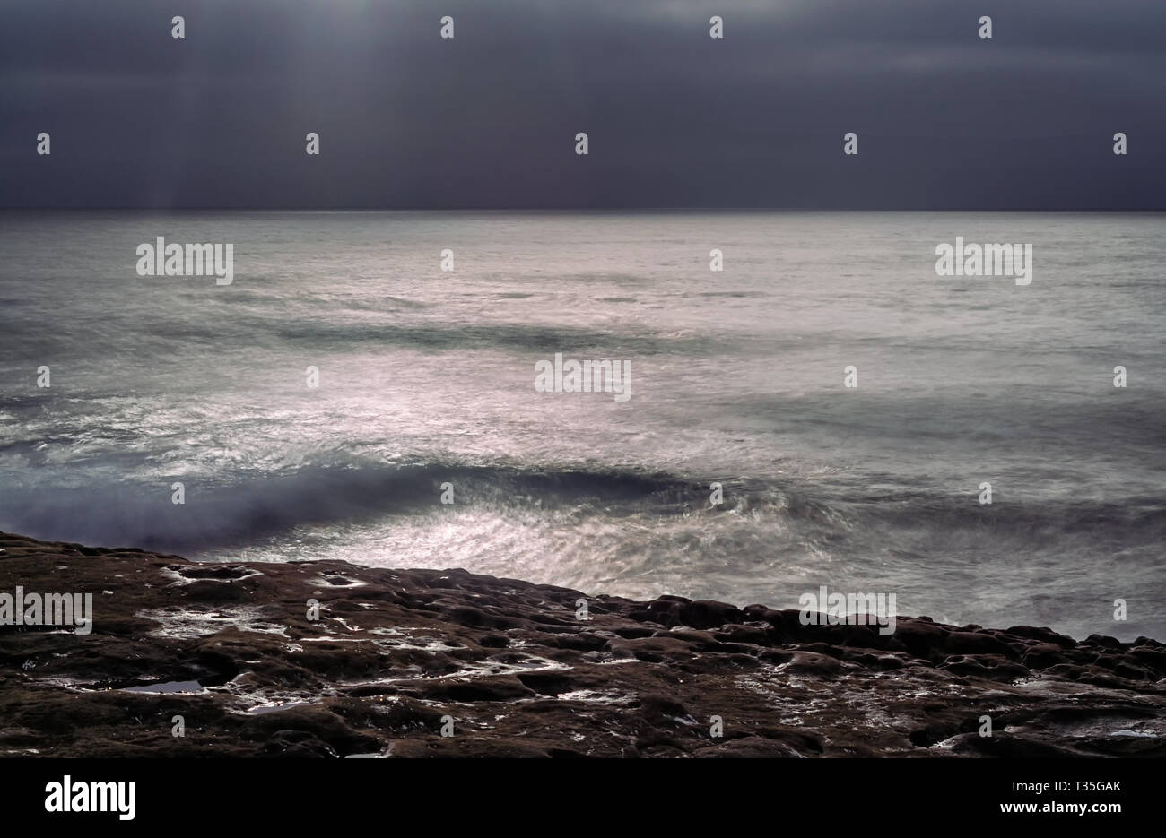 A mystical image of the ocean Stock Photo - Alamy