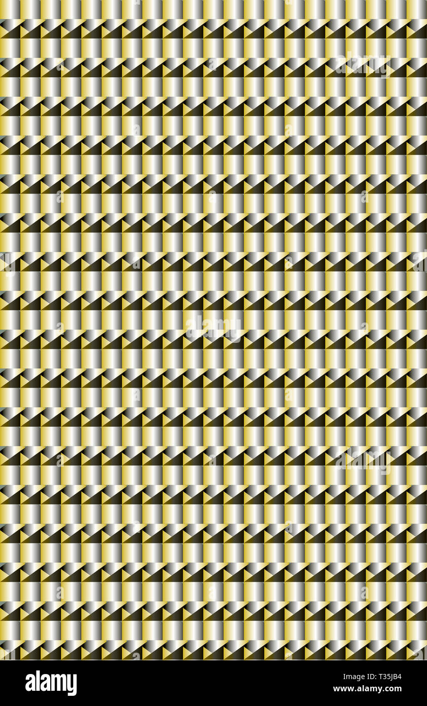 QA futuristic white grill pattern Stock Photo - Alamy