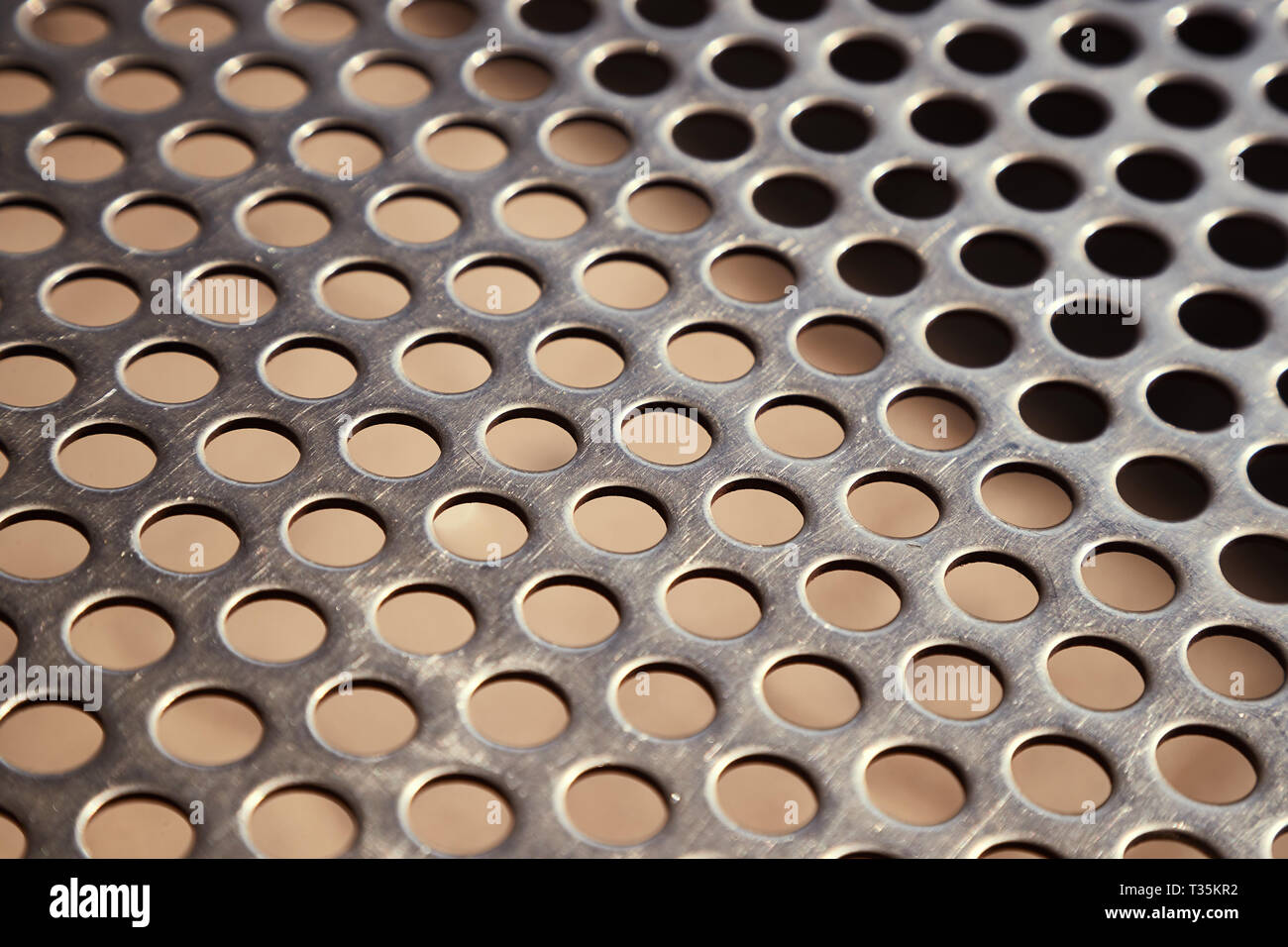 Hole Mesh Pattern Stock Photo - Alamy
