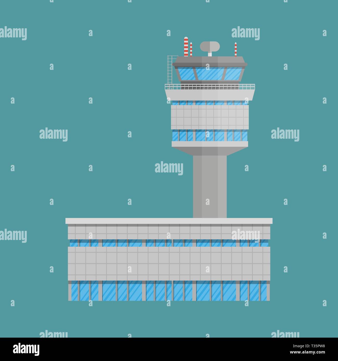 Airfield communication Stock Vector Images - Alamy
