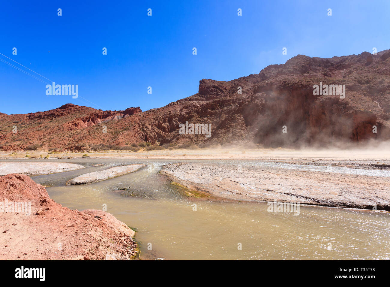 Bolivian canyon near Tupiza,Bolivia.Quebrada Seca,Duende canyon ...