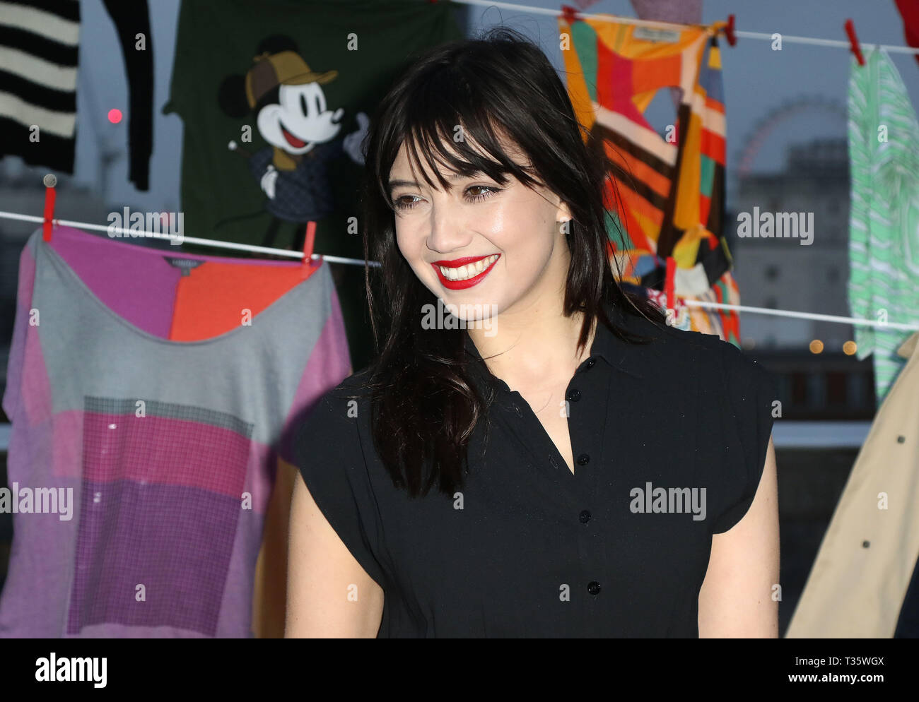 Feb 02, 2016 - London, England, UK - Daisy Lowe TK Maxx Launch, Madison ...