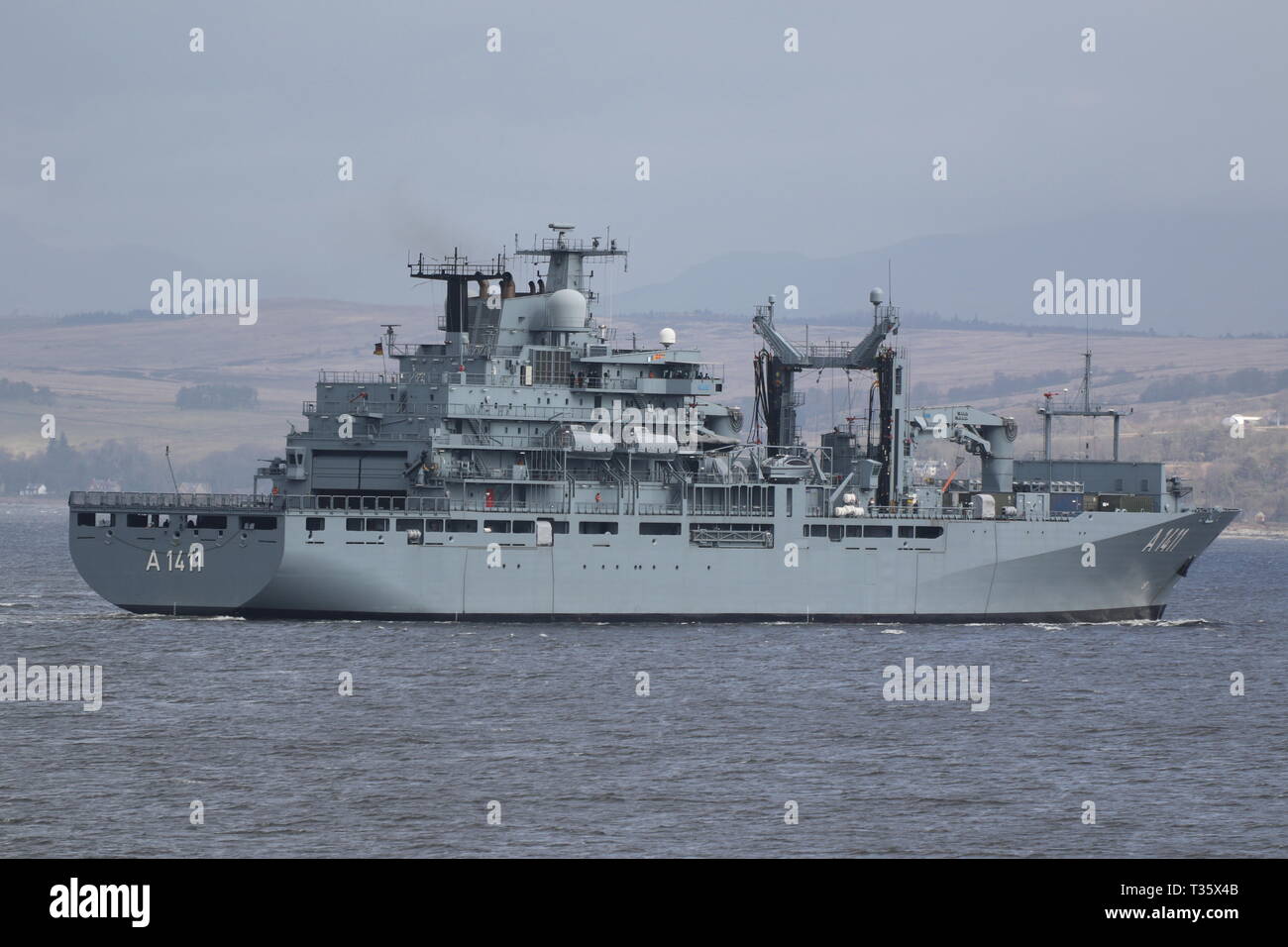FGS Berlin (A1411), a Berlin-class replenishment oiler operated by the ...
