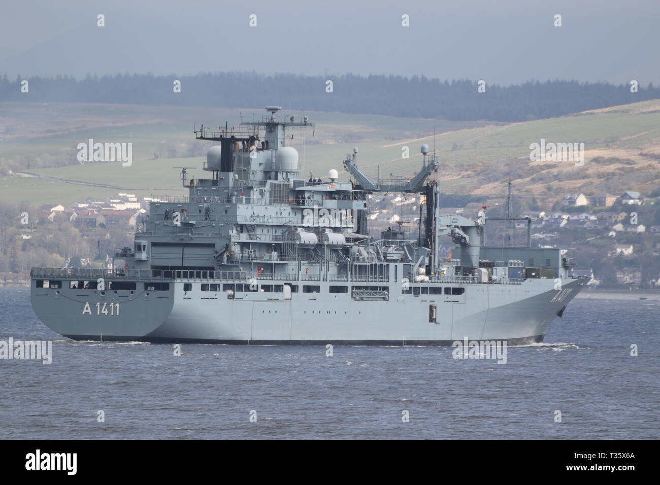 FGS Berlin (A1411), a Berlin-class replenishment oiler operated by the ...