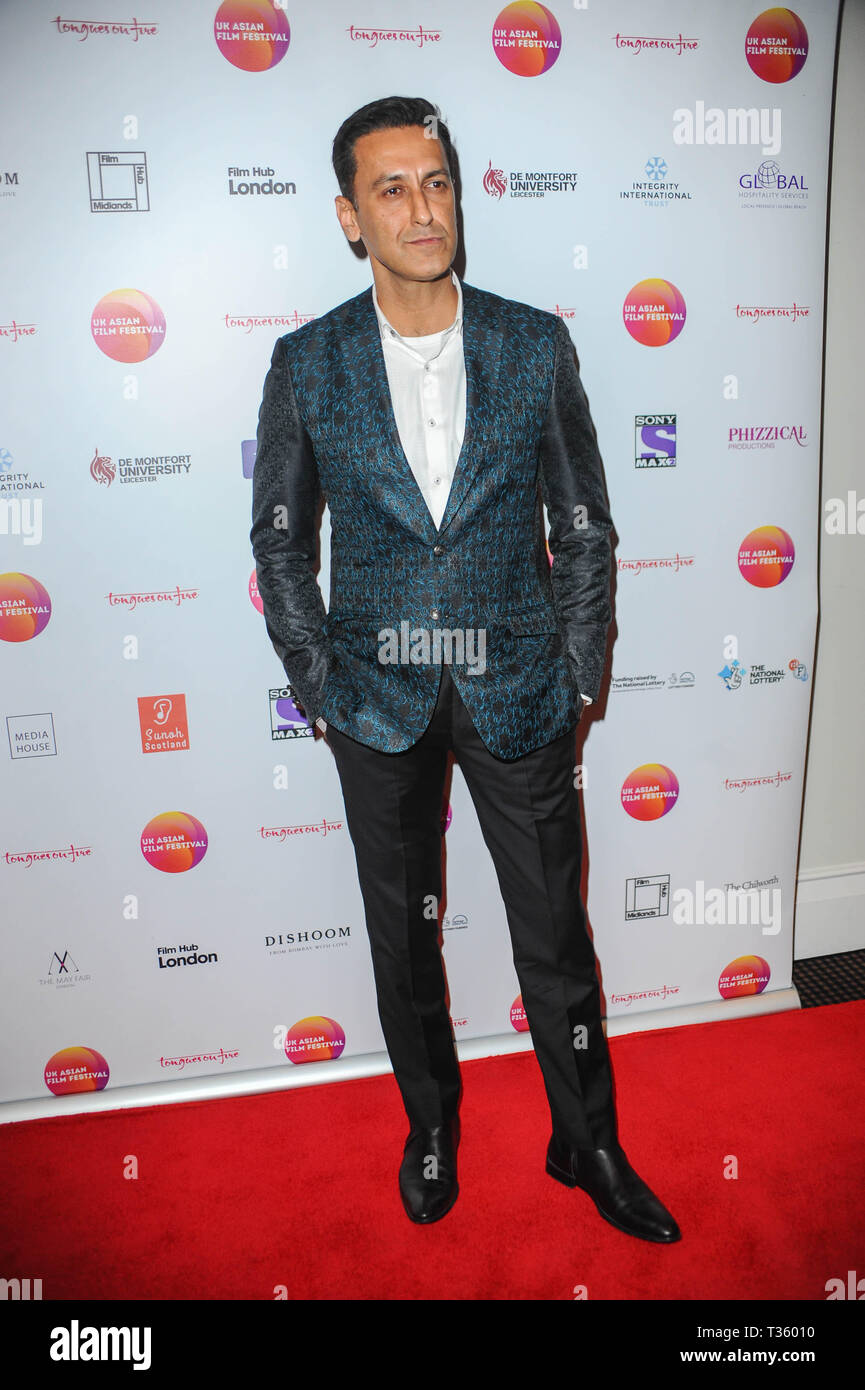 Adnan Jaffar seen on the red carpet during the UK Asian Film Festival ...