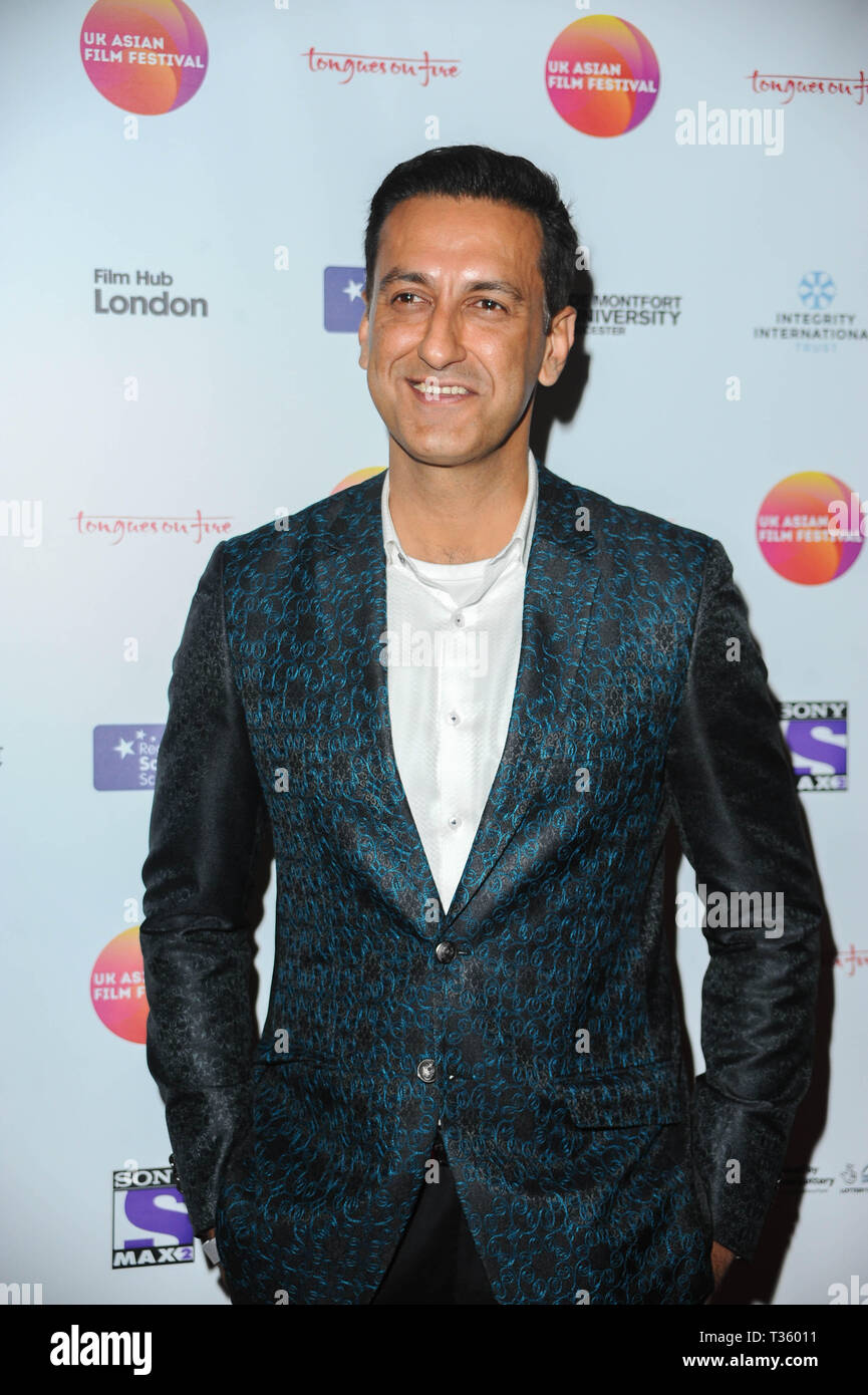 Adnan Jaffar seen on the red carpet during the UK Asian Film Festival ...