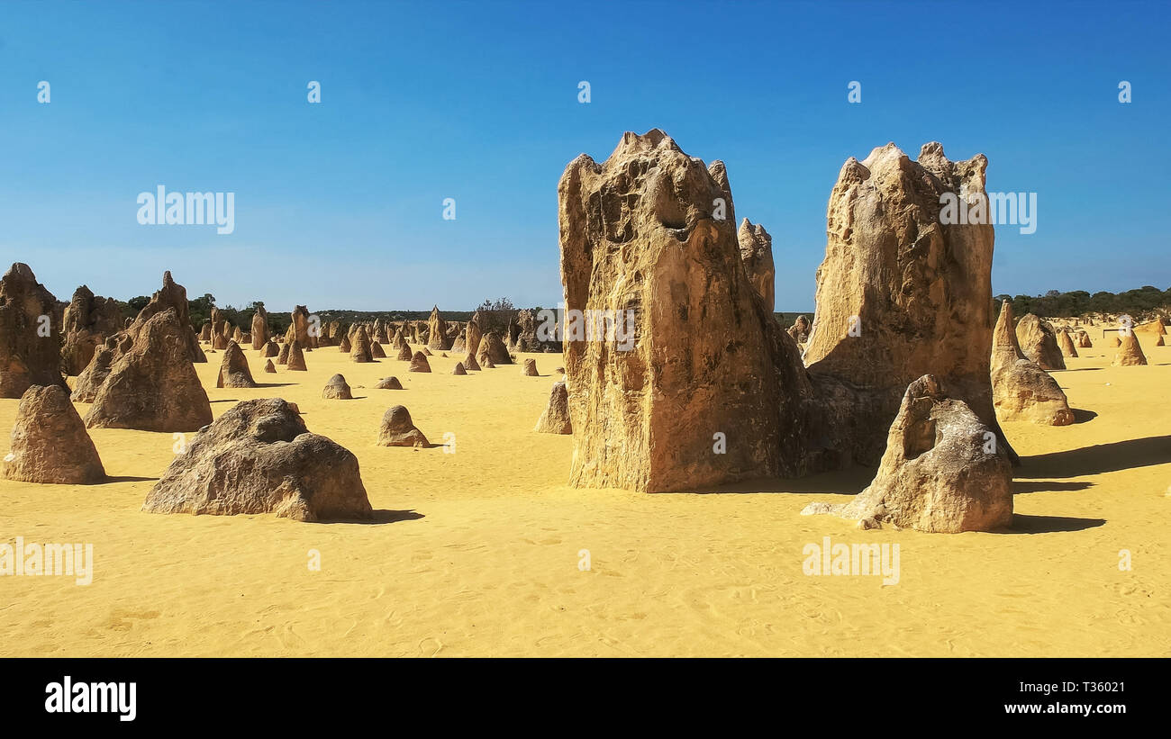 Pinnacles natural attraction western hi-res stock photography and ...