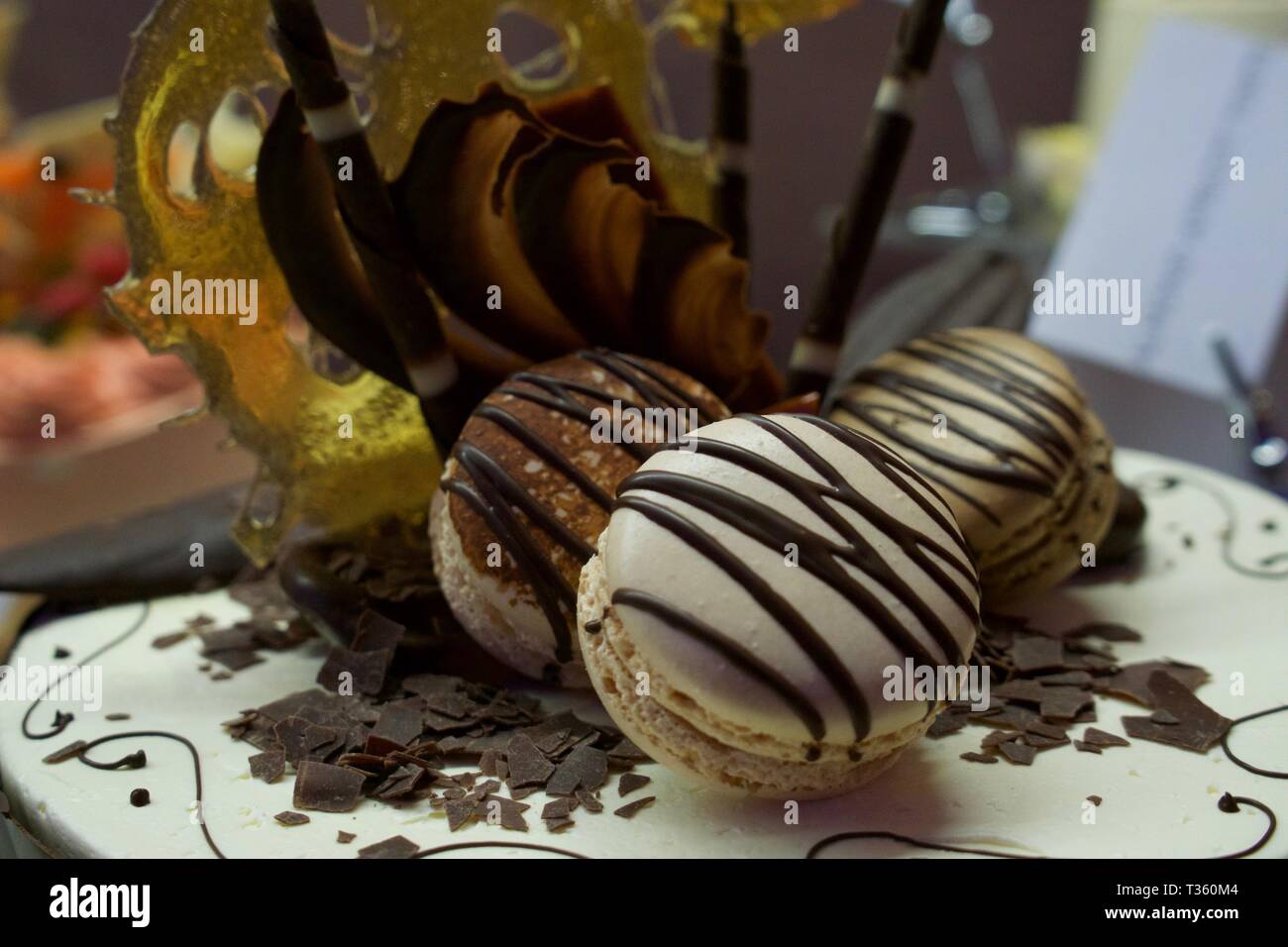 Decadently Styled Cakes Stock Photo - Alamy