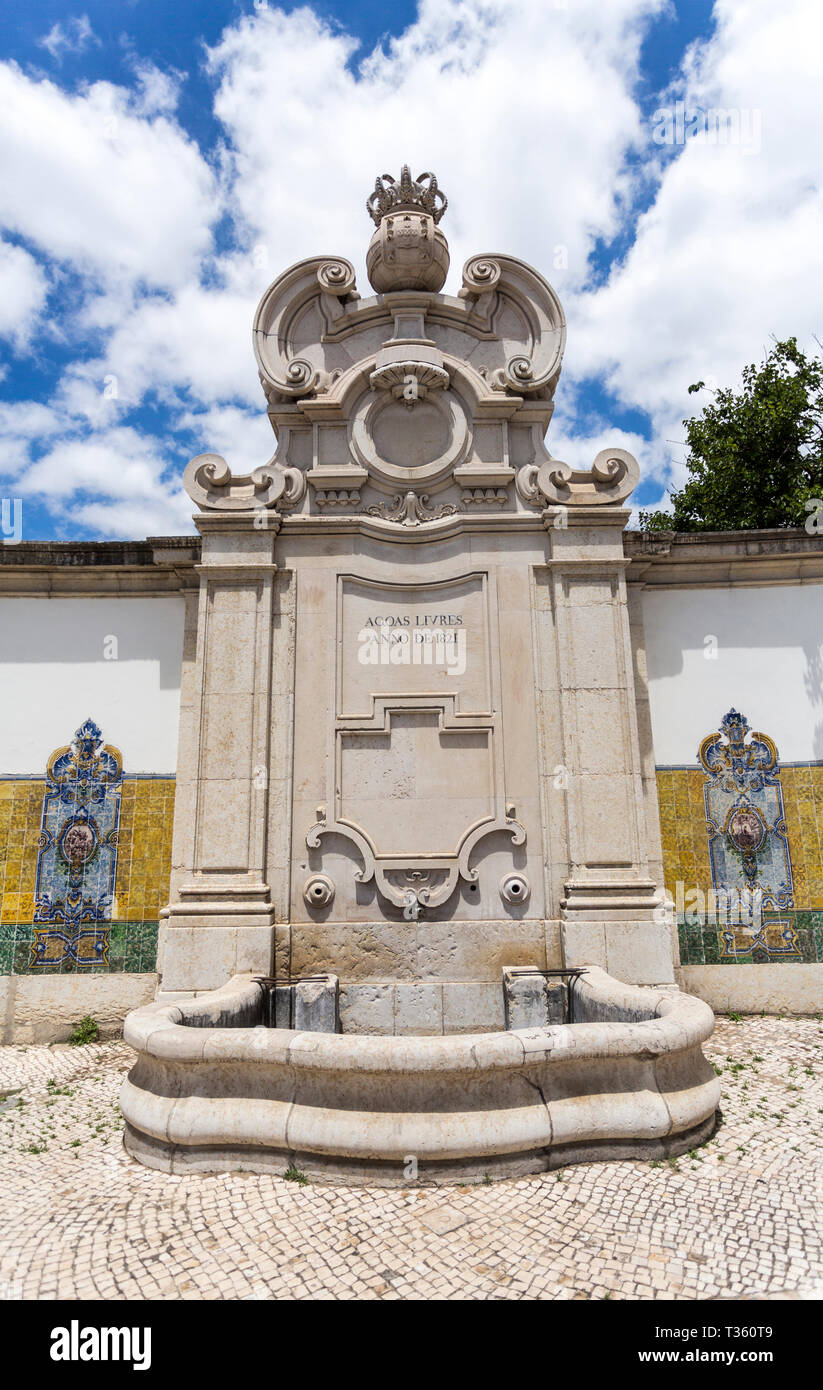 Chafariz da Cordoaria, also know as Chafariz da Junqueira, built in ...