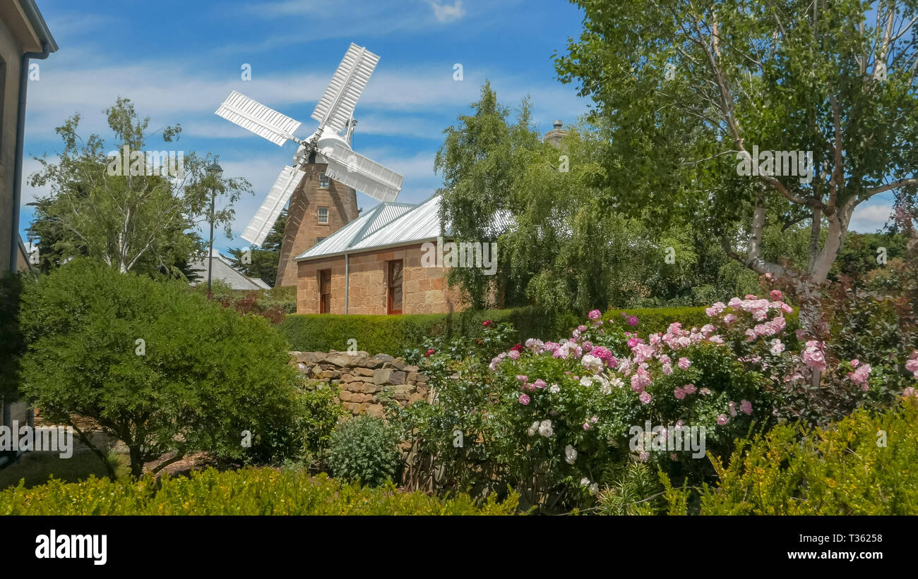 19th century stone windmill hi-res stock photography and images - Alamy