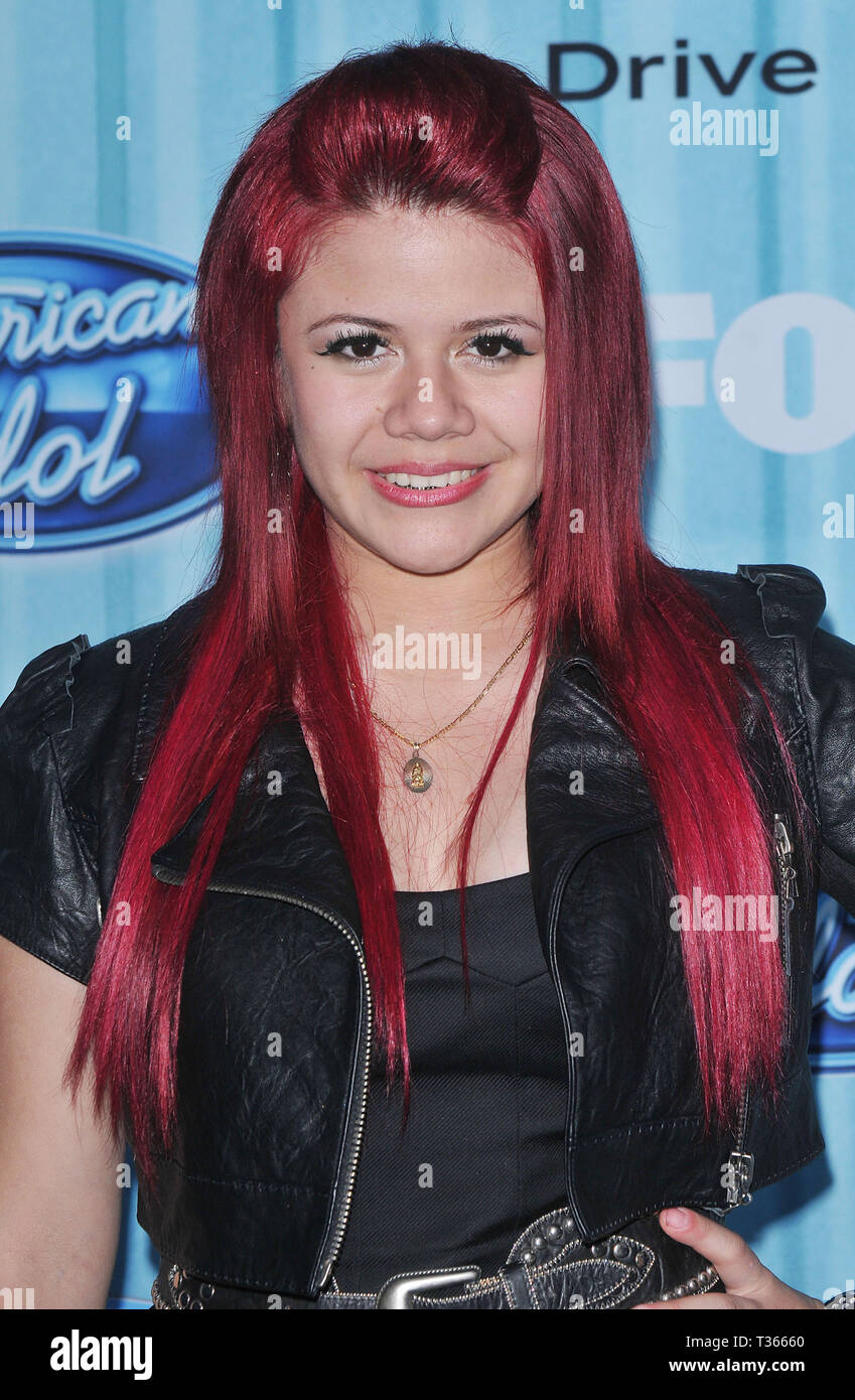 Allison Iraheta - American Idol Top 12 Party at the AREA club in Los ...
