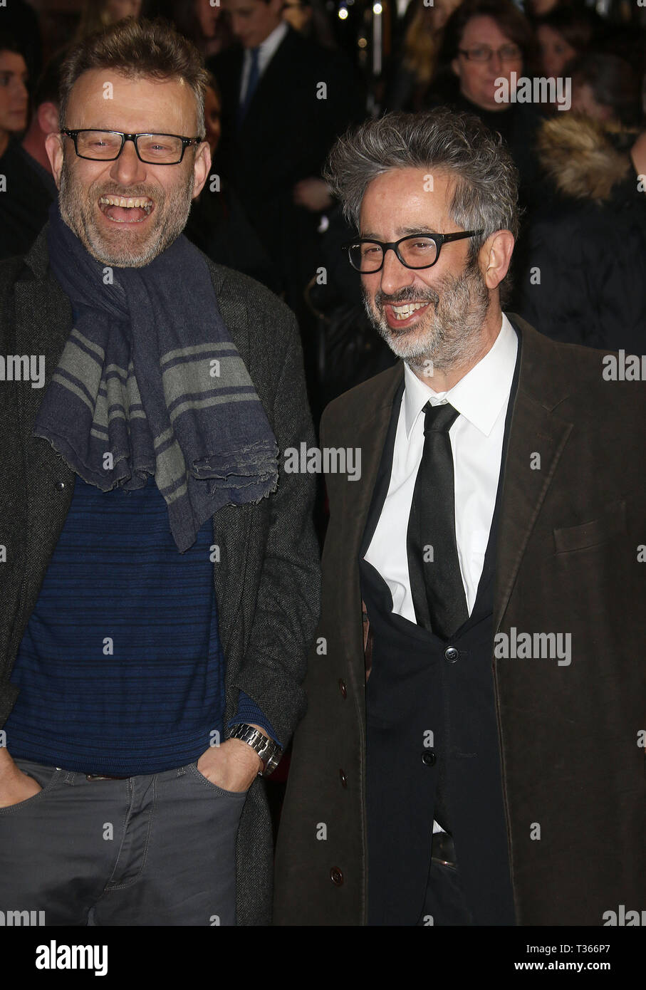 Hugh dennis and david baddiel hi-res stock photography and images - Alamy