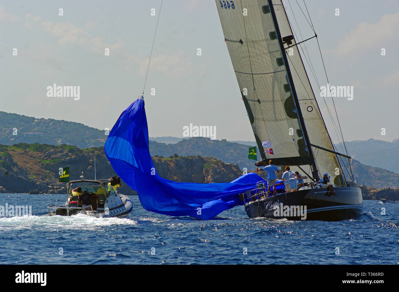 Sailing regattas in Costa Smeralda, Sardinia, Italy Stock Photo - Alamy