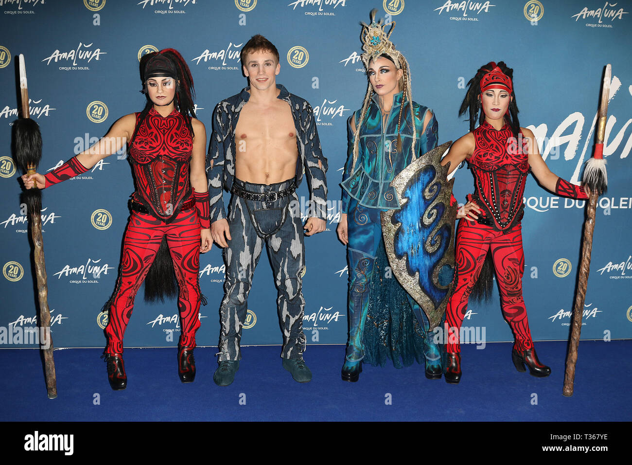 Jan 19, 2016 - London, England, UK - 'Cirque du Soleil: Amaluna' press ...