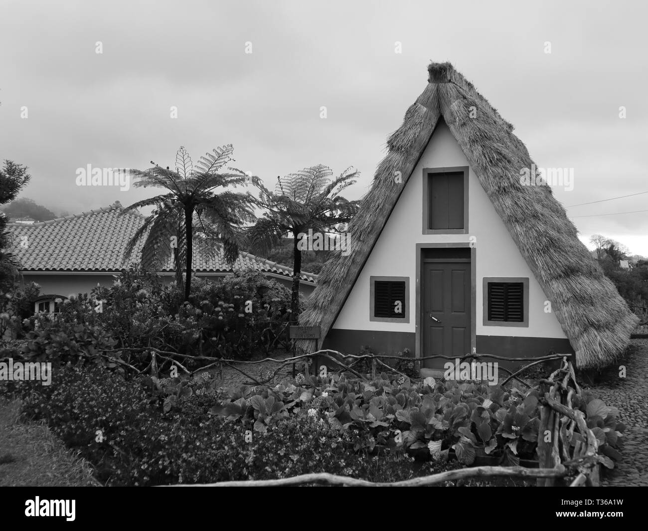 Traditional home in Maderia Islands, Portugal Stock Photo - Alamy