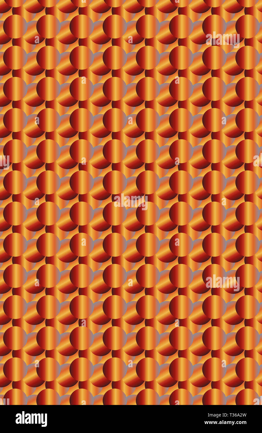 Detail of a shiny metallic orange surface Stock Photo - Alamy
