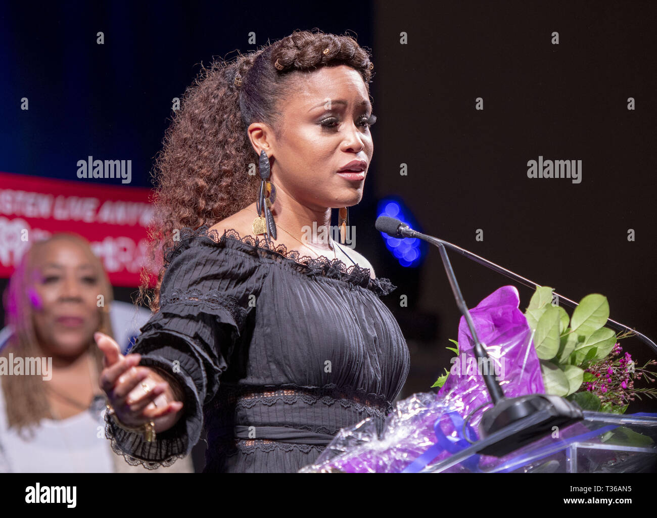 April 6, 2019 - Philadelphia, Pennsylvania, U.S - Grammy Award winner ...