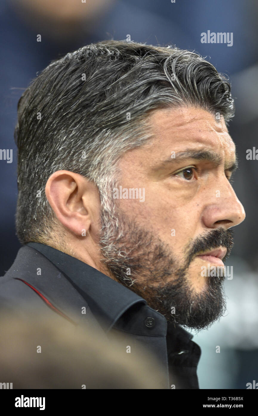 Ac milan player gennaro gattuso hi-res stock photography and images - Alamy