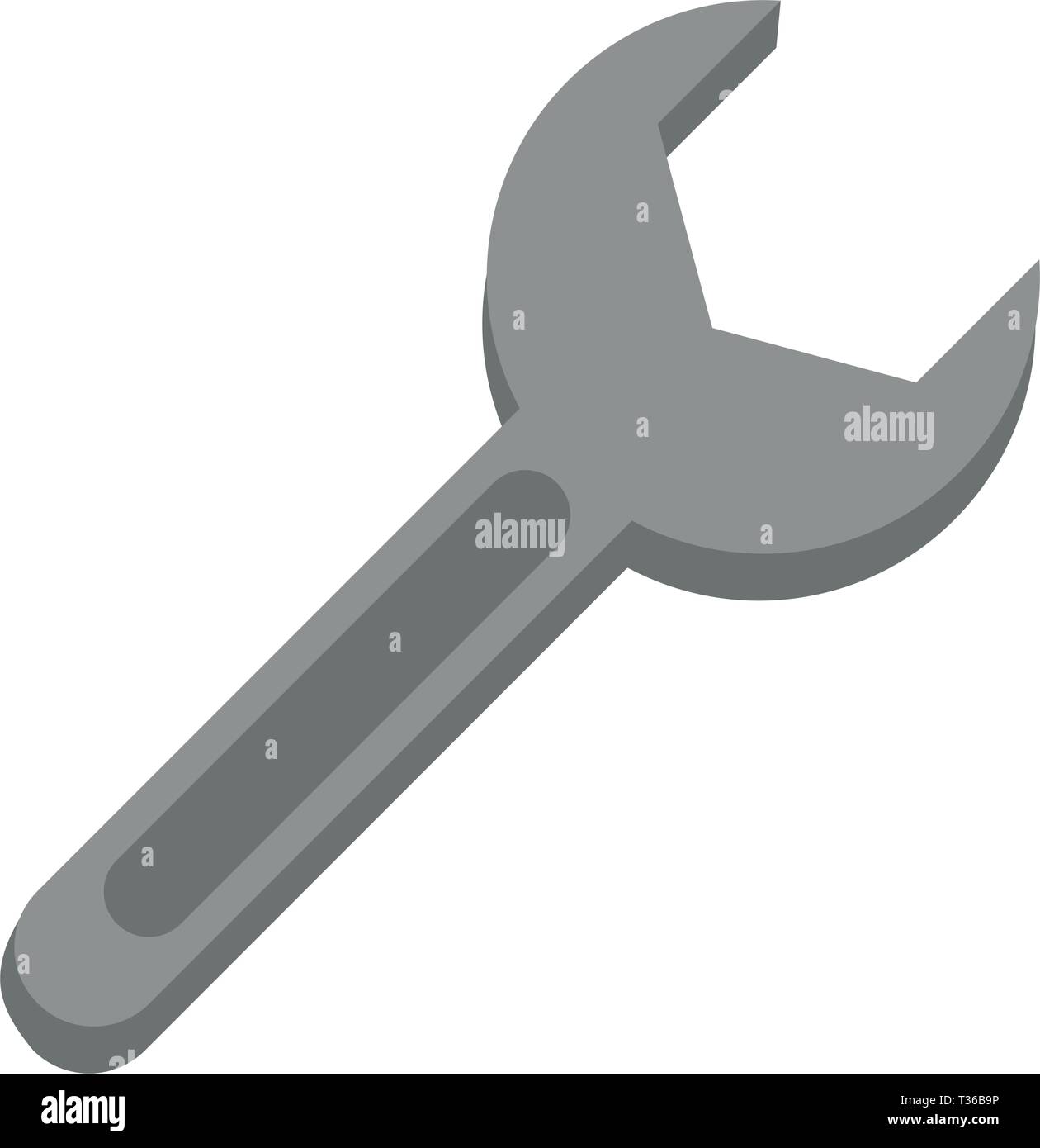 wrench tool symbol isolated Stock Vector Image & Art - Alamy