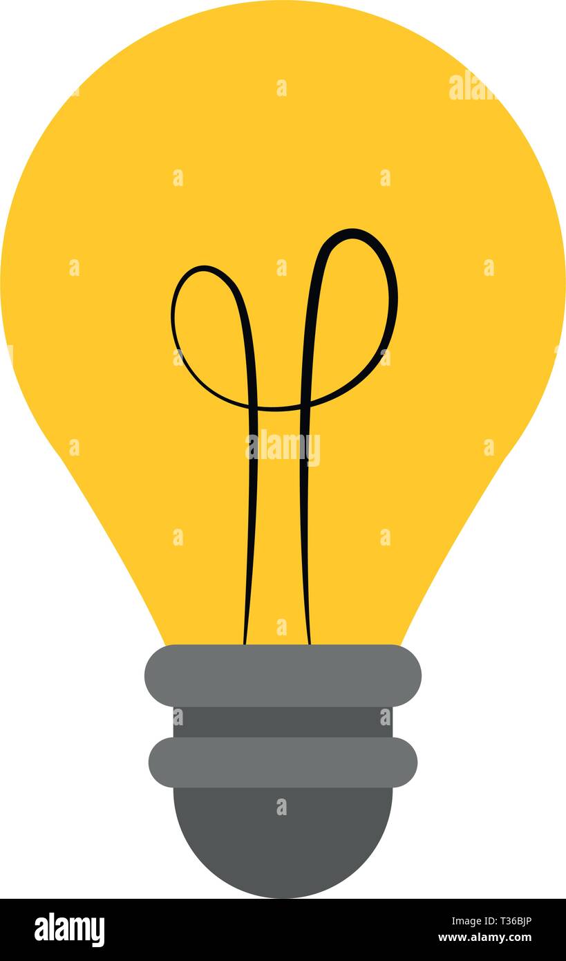 Bulb light symbol isolated Stock Vector Image & Art - Alamy