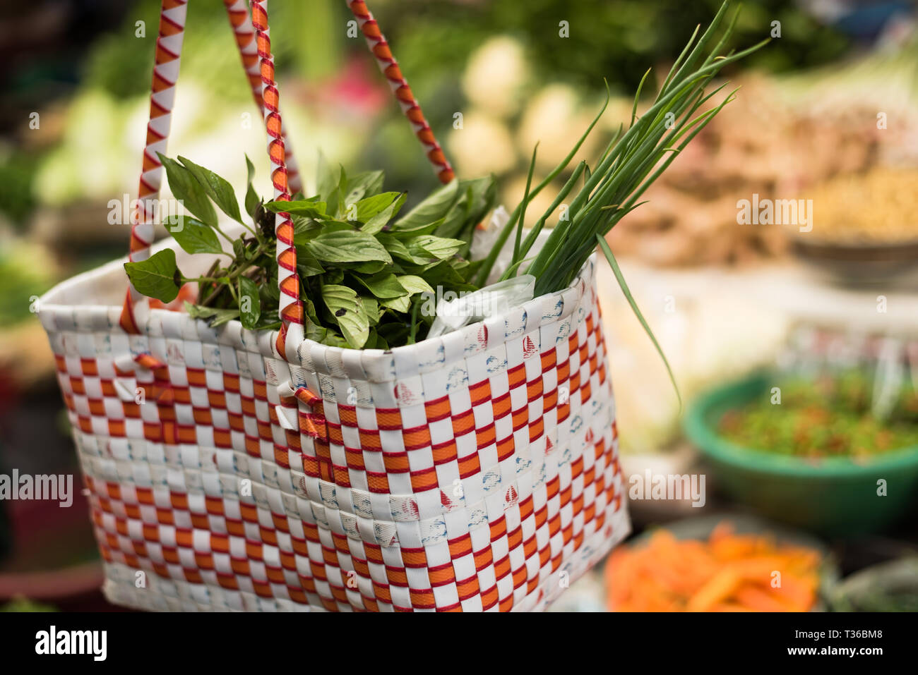 bangkok local traditional market at Thailand Stock Photo - Alamy