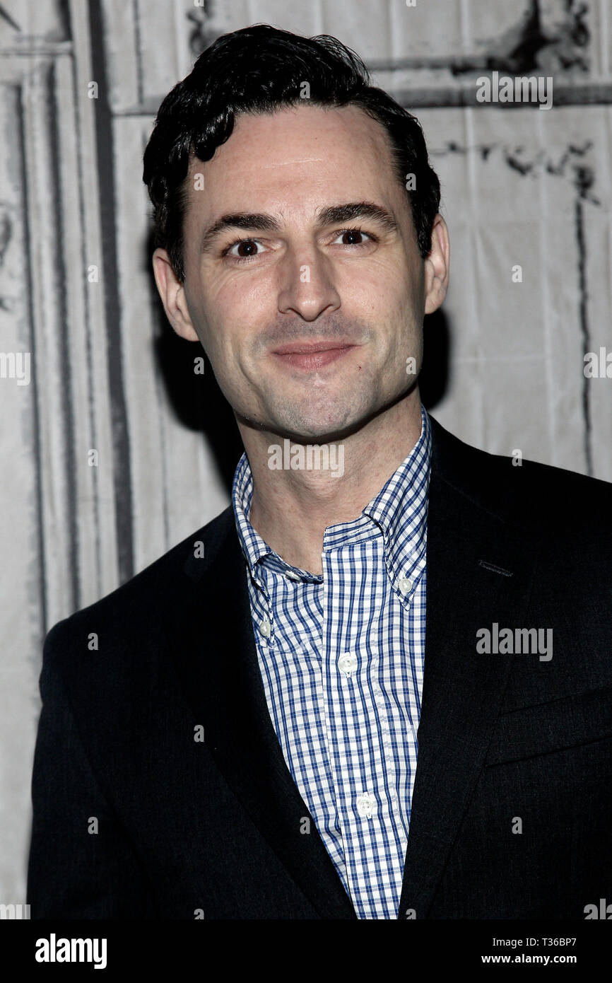 New York, USA. 12 May, 2015. Actor, Max Von Essen at the AOL BUILD ...