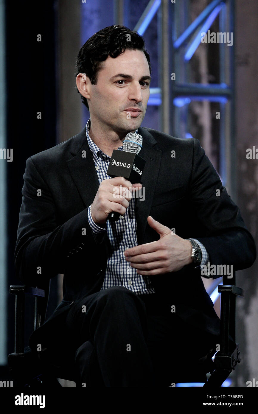 New York, USA. 12 May, 2015. Actor, Max Von Essen at the AOL BUILD ...