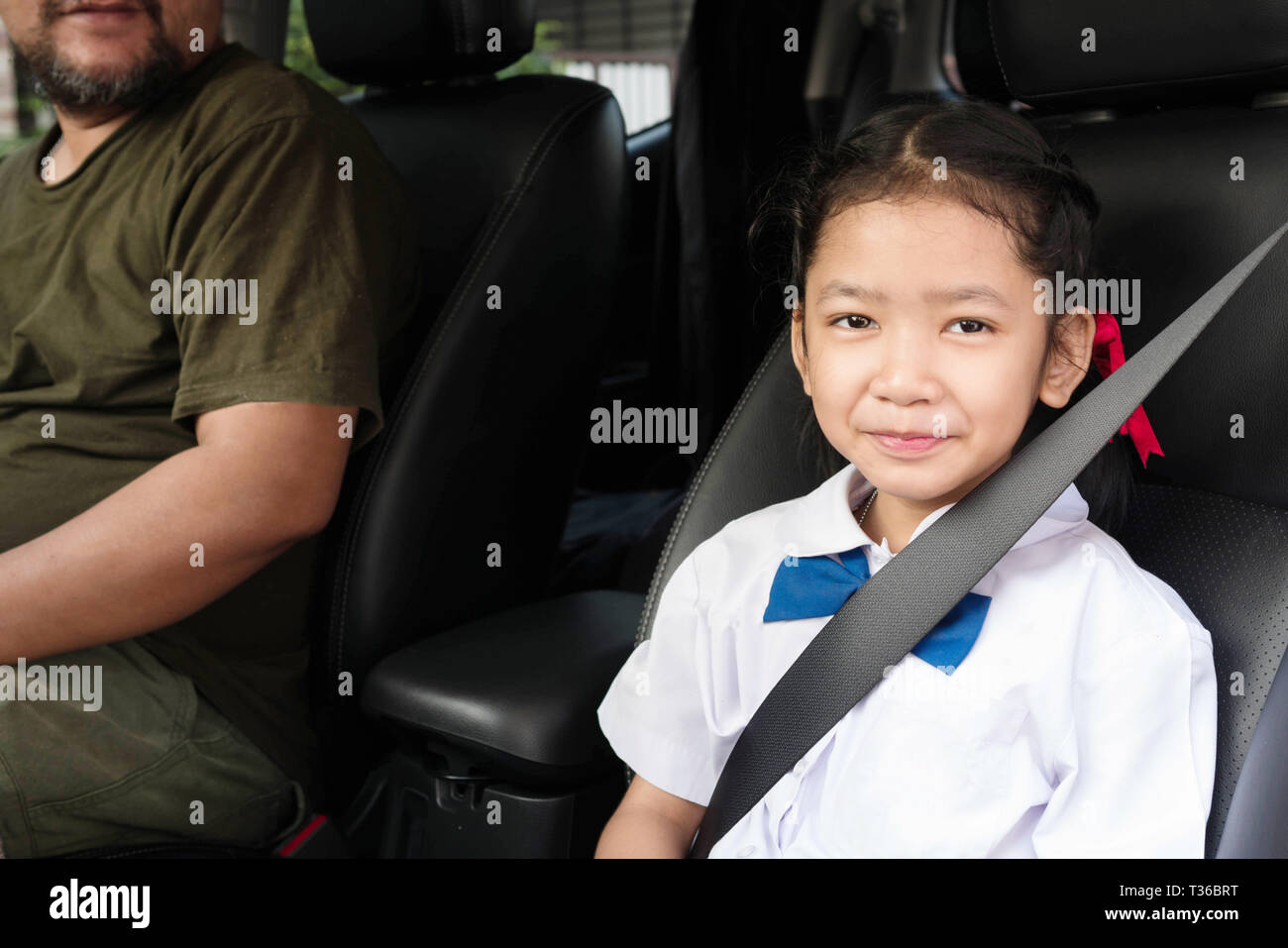 Children parents school uniform hi-res stock photography and images - Alamy