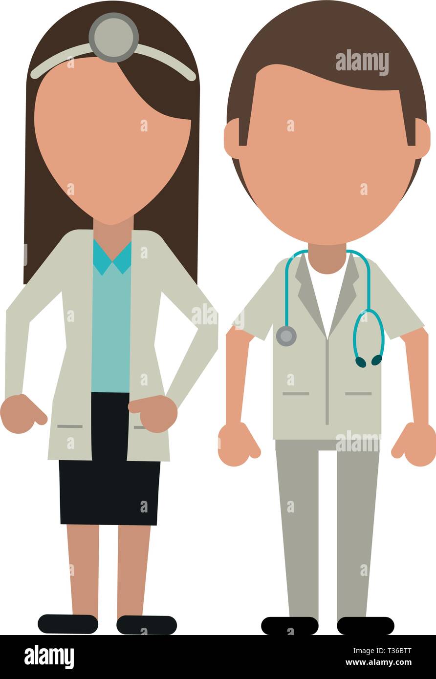 Medical teamwork avatar Stock Vector Image & Art - Alamy