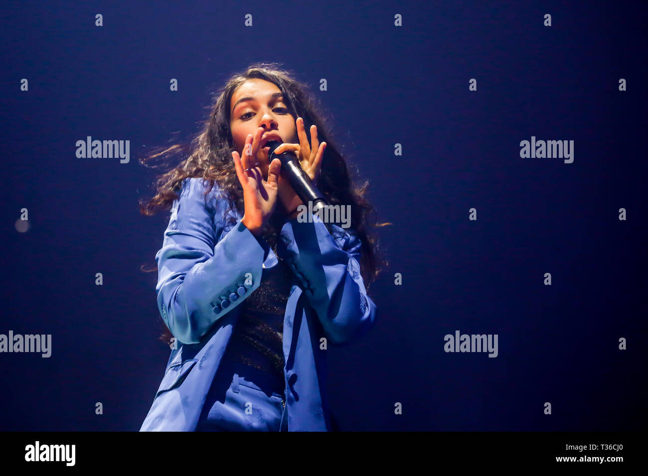 Casalecchio Di Reno, Italy. 23rd Mar, 2019. The Canadian singer and ...