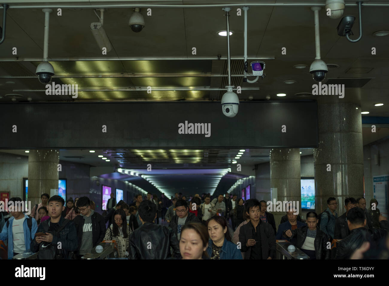Railway station security cameras hi-res stock photography and images ...