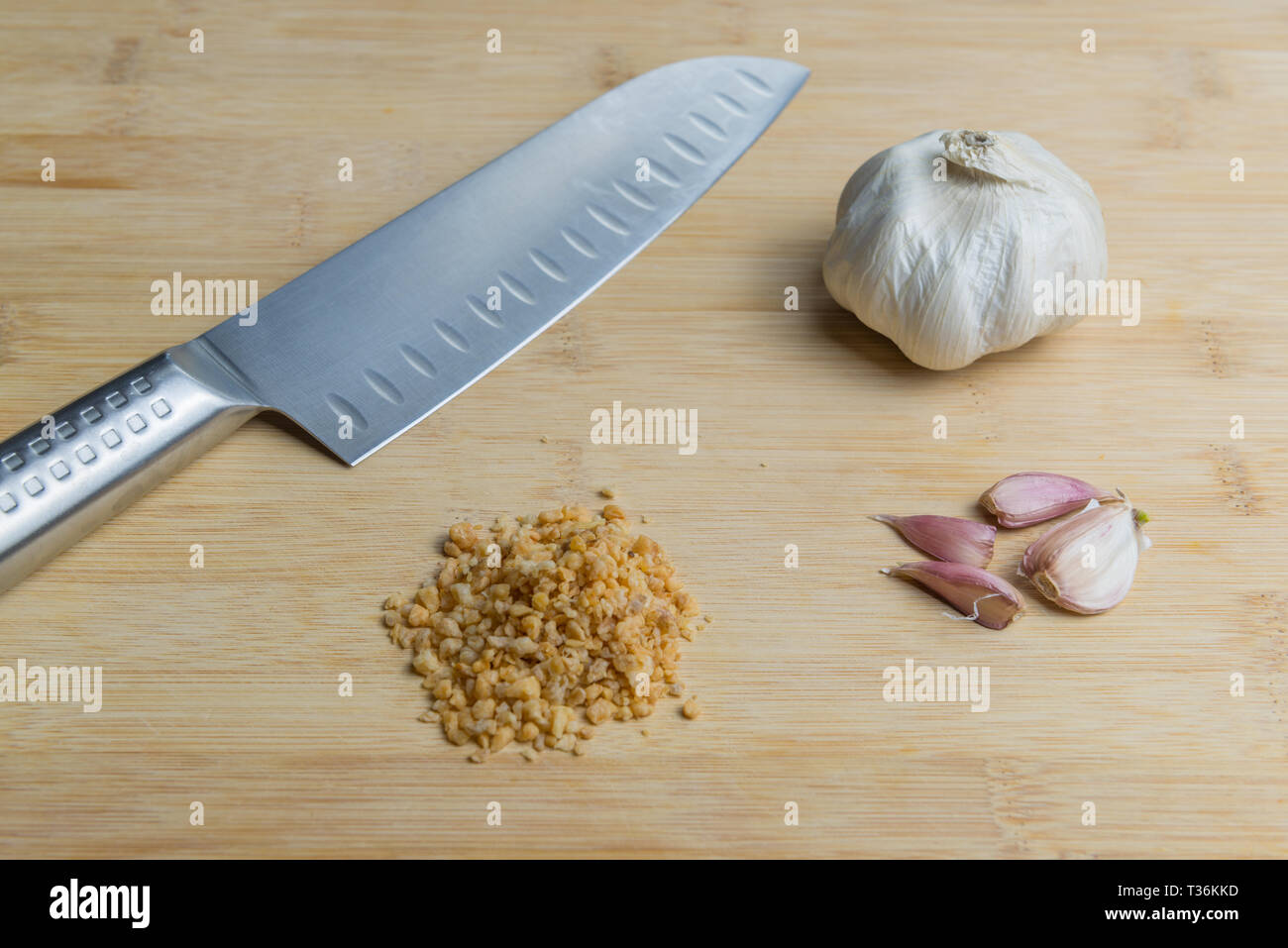 Santoku knife hi-res stock photography and images - Alamy