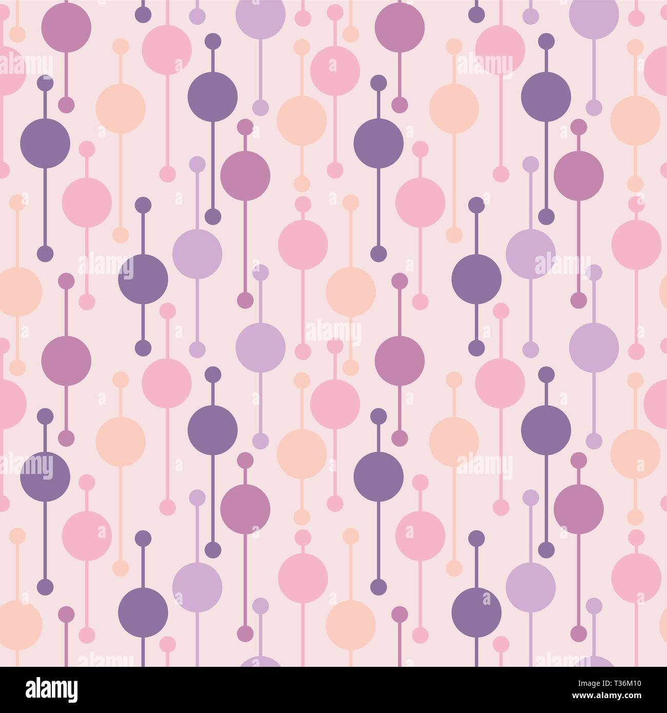 Seamless circles patterns hi-res stock photography and images - Alamy