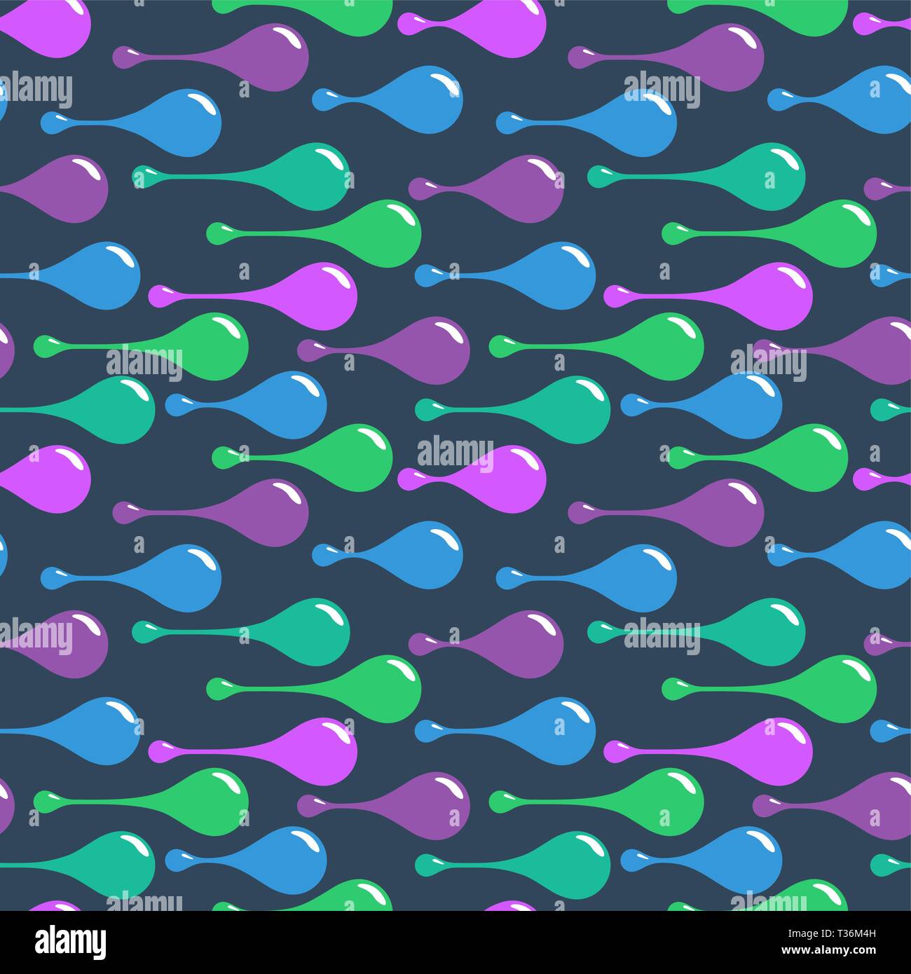 Drops in the web Stock Vector Images - Alamy