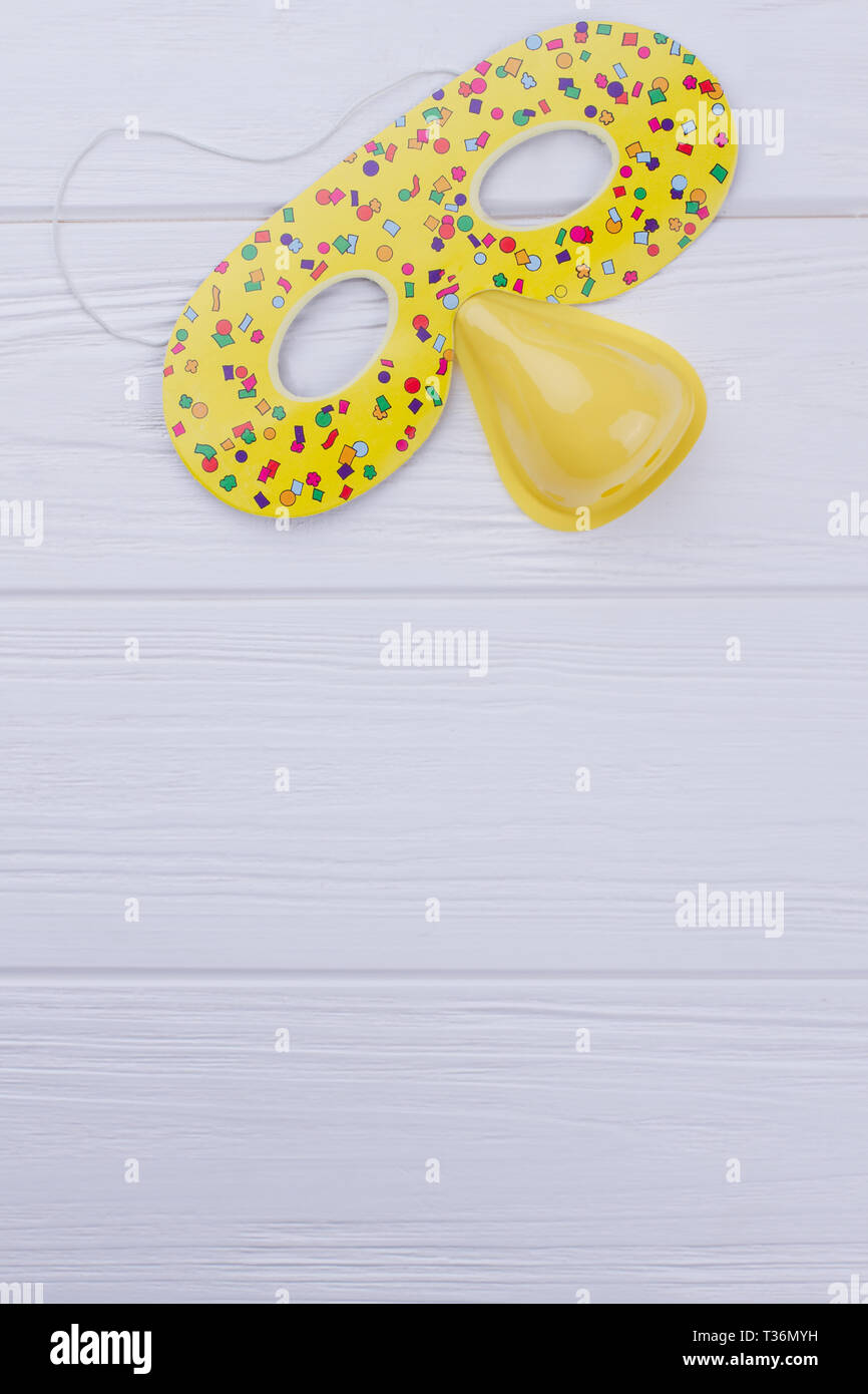 Birthday party mask for kids. Fun nose party mask for children. Top ...