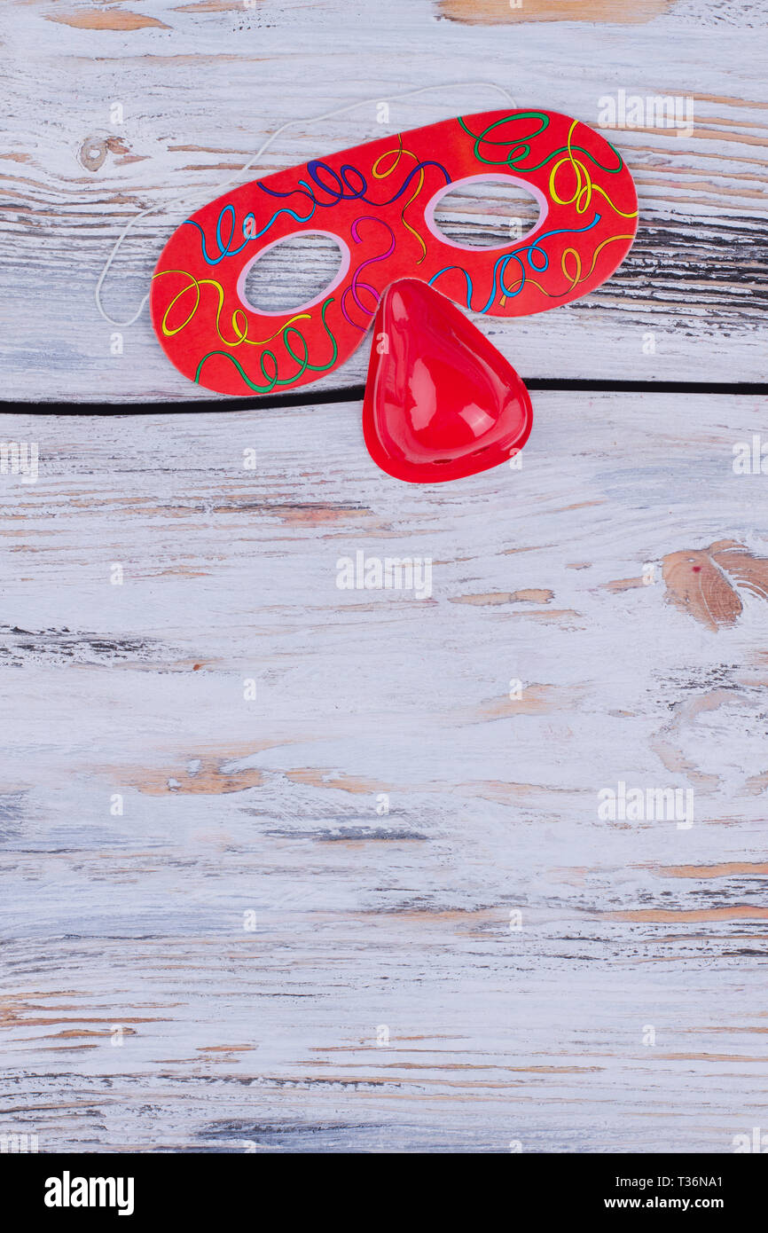 Red Birthday party mask for kids. Masquerade mask fro childrens party ...