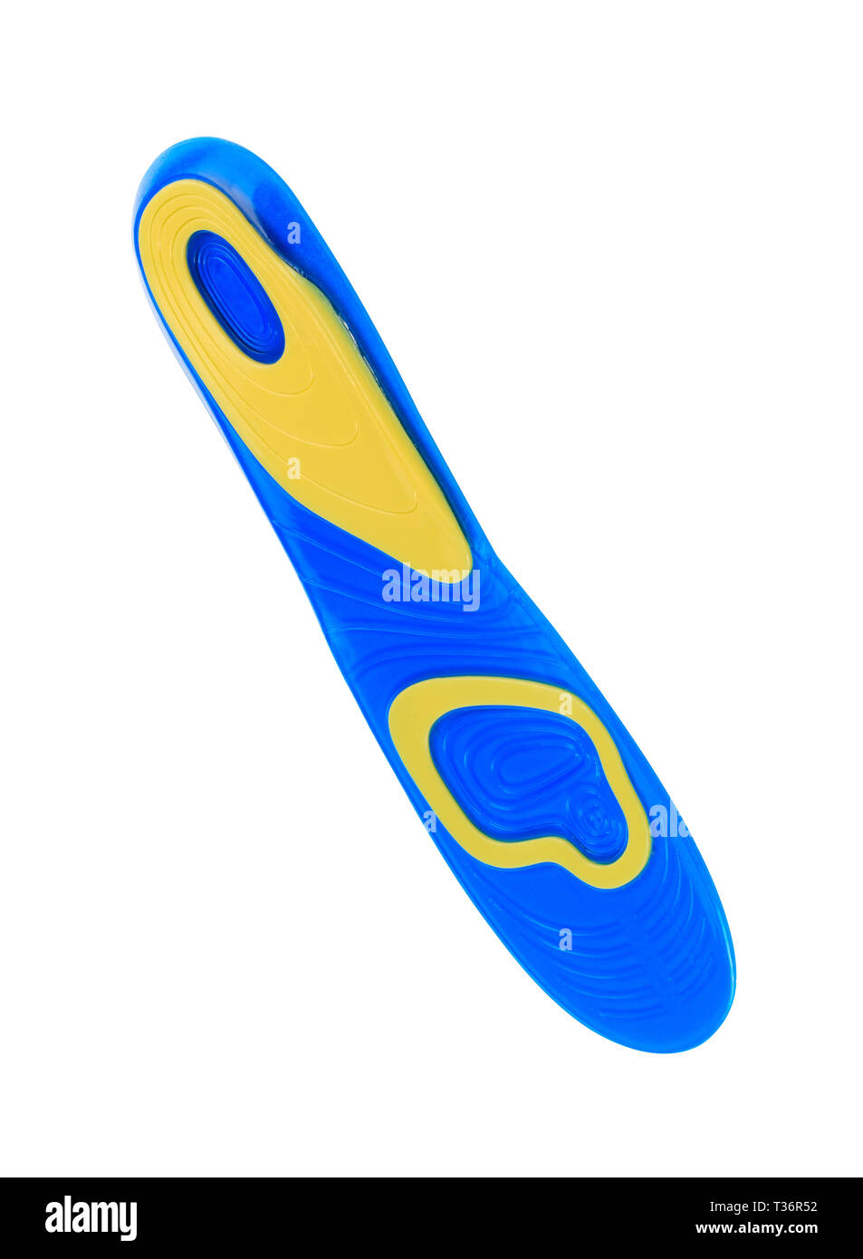 gel insole isolated on white Stock Photo - Alamy