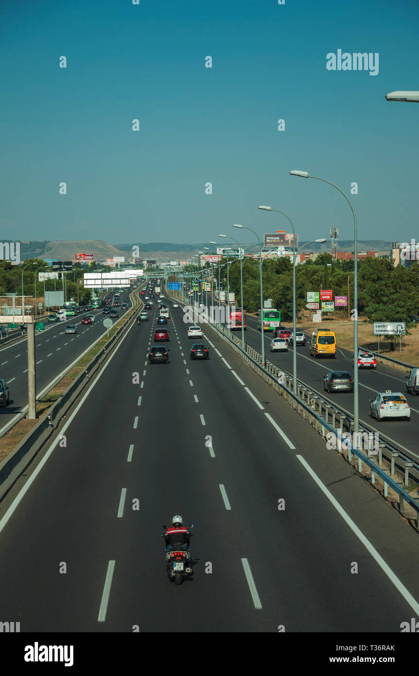Highway crossing through area hi-res stock photography and images - Alamy