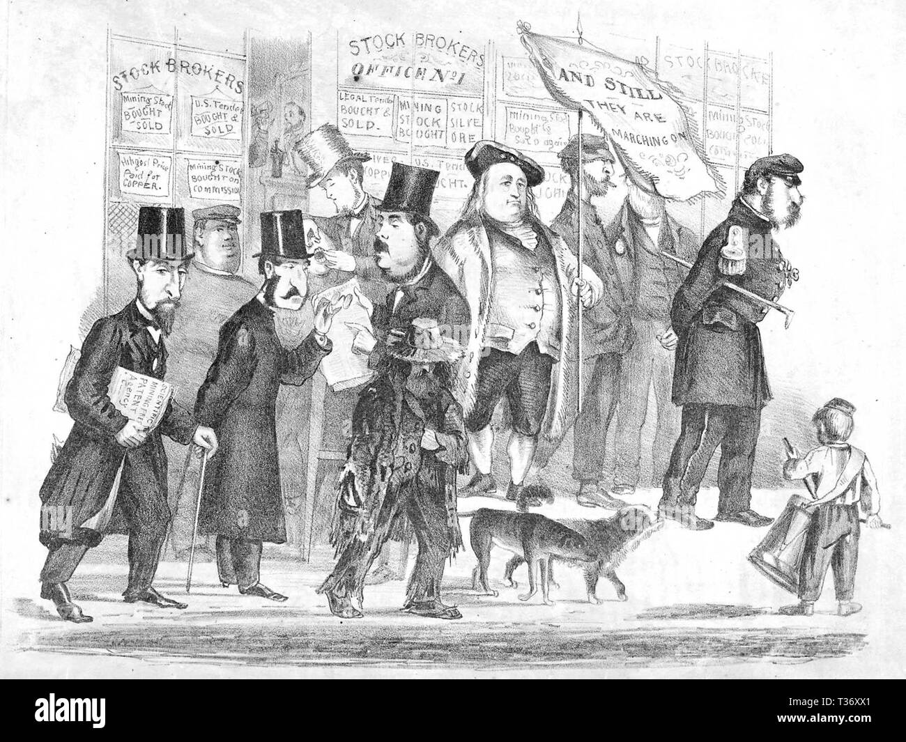 Ambling Black and White Stock Photos & Images - Alamy