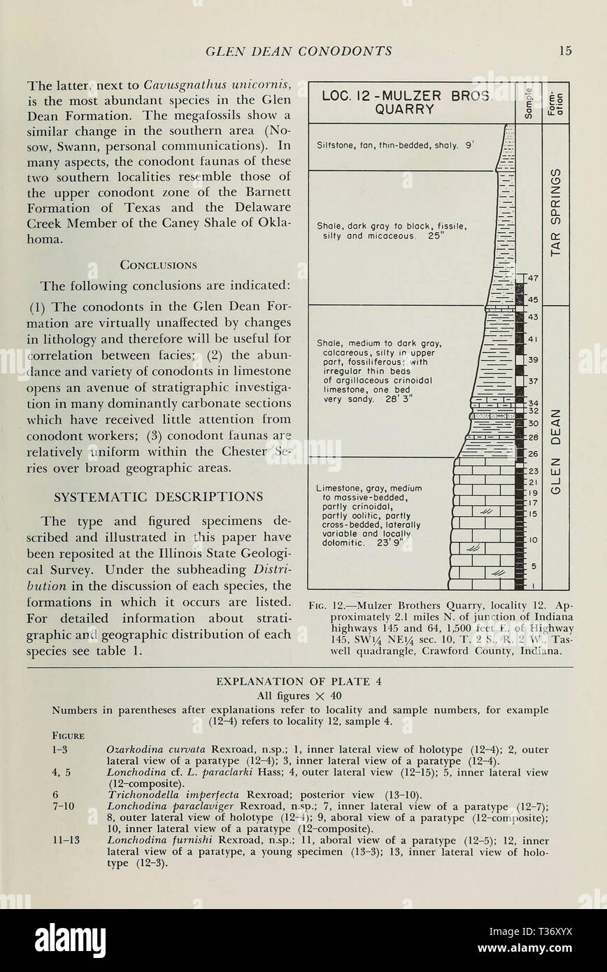 Chester formation hi-res stock photography and images - Alamy